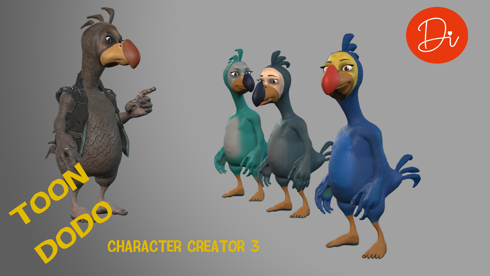 Toon DODO - Character Creator/Actor - Reallusion Content Store