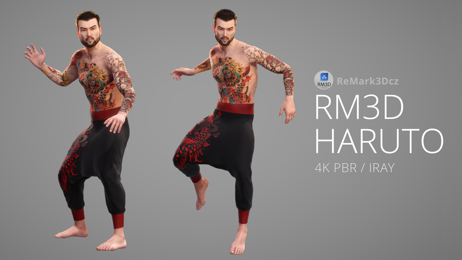 RM3D Haruto - Character Creator/Actor - Reallusion Content Store