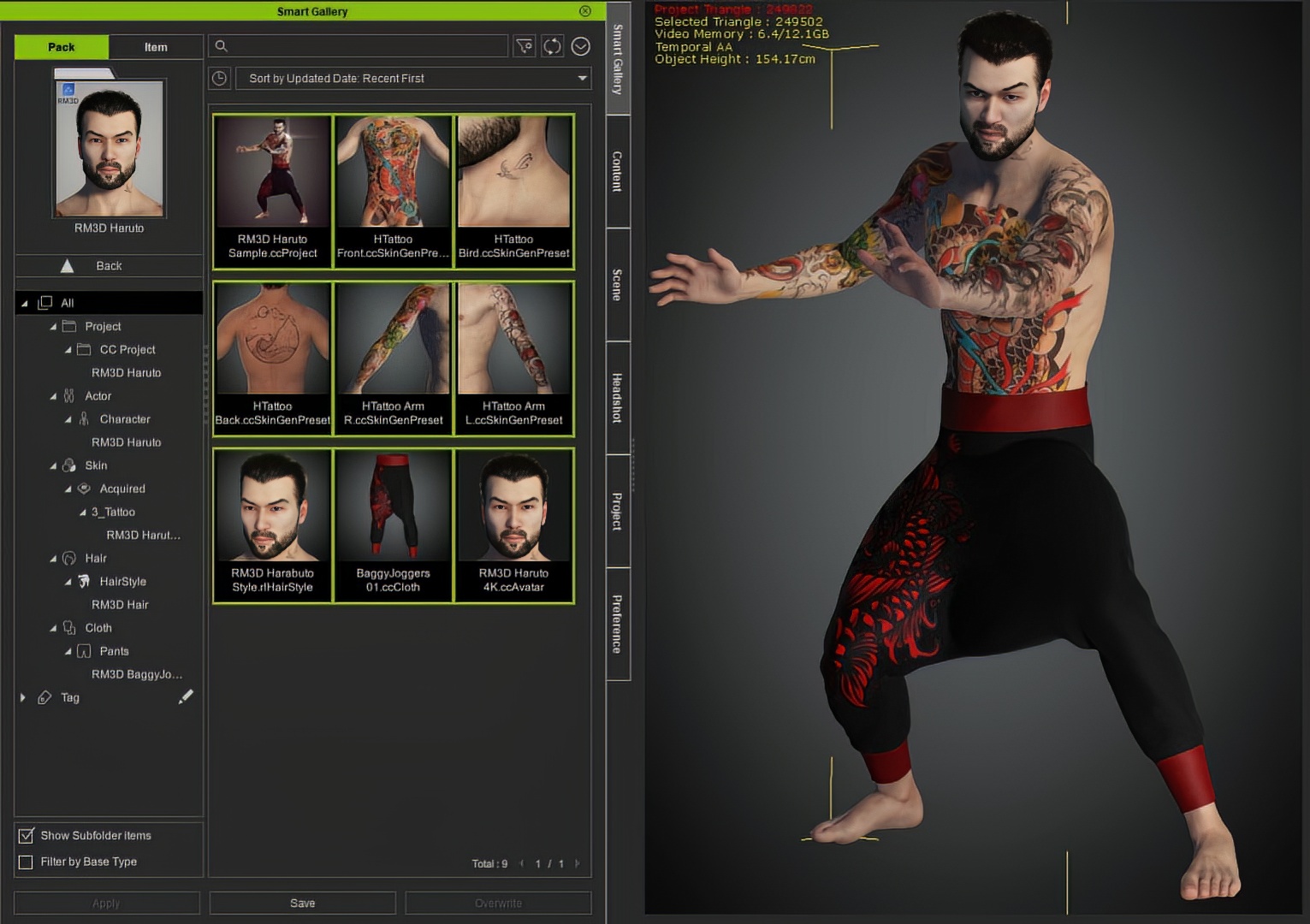 RM3D Haruto - Character Creator/Actor - Reallusion Content Store