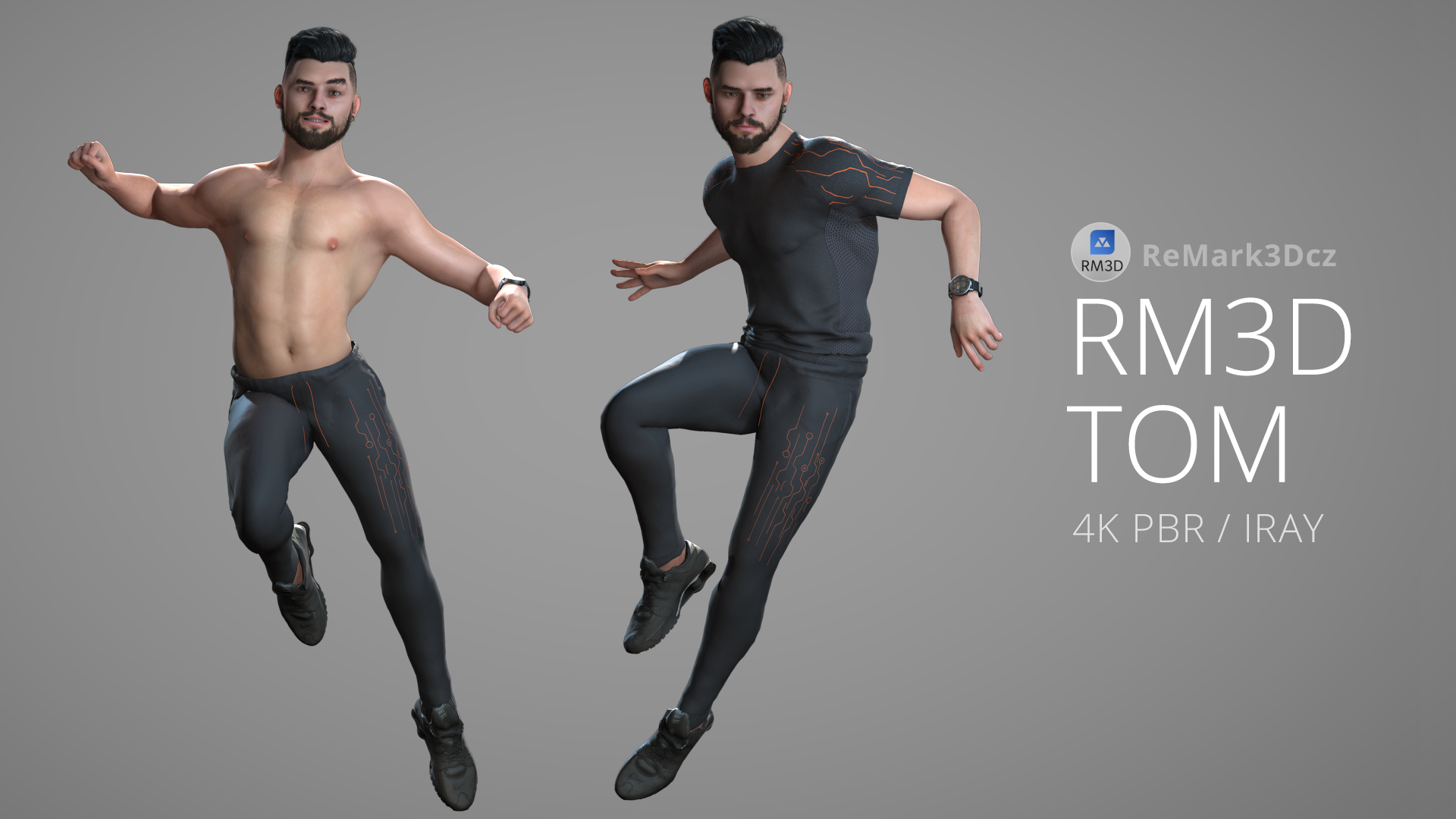 RM3D Tom - Character Creator/Actor - Reallusion Content Store