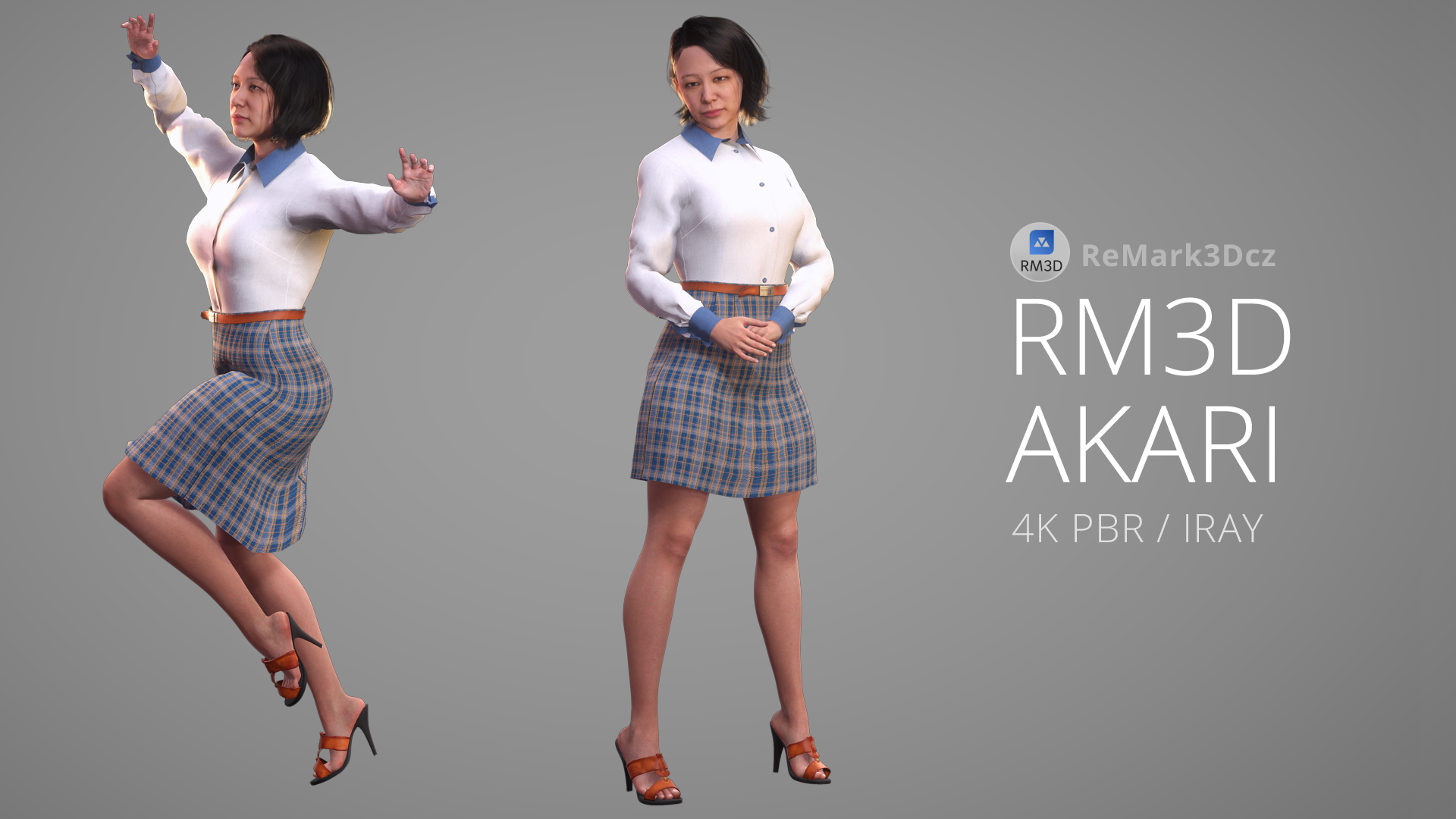 RM3D Akari - Character Creator/Actor - Reallusion Content Store