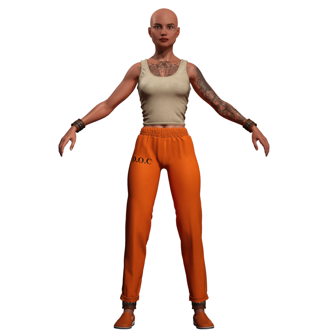 Convict Female - Character Creator/Actor - Reallusion Content Store
