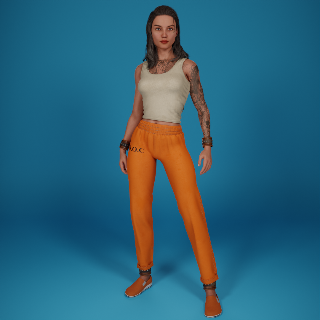 Convict Female - Character Creator/Actor - Reallusion Content Store