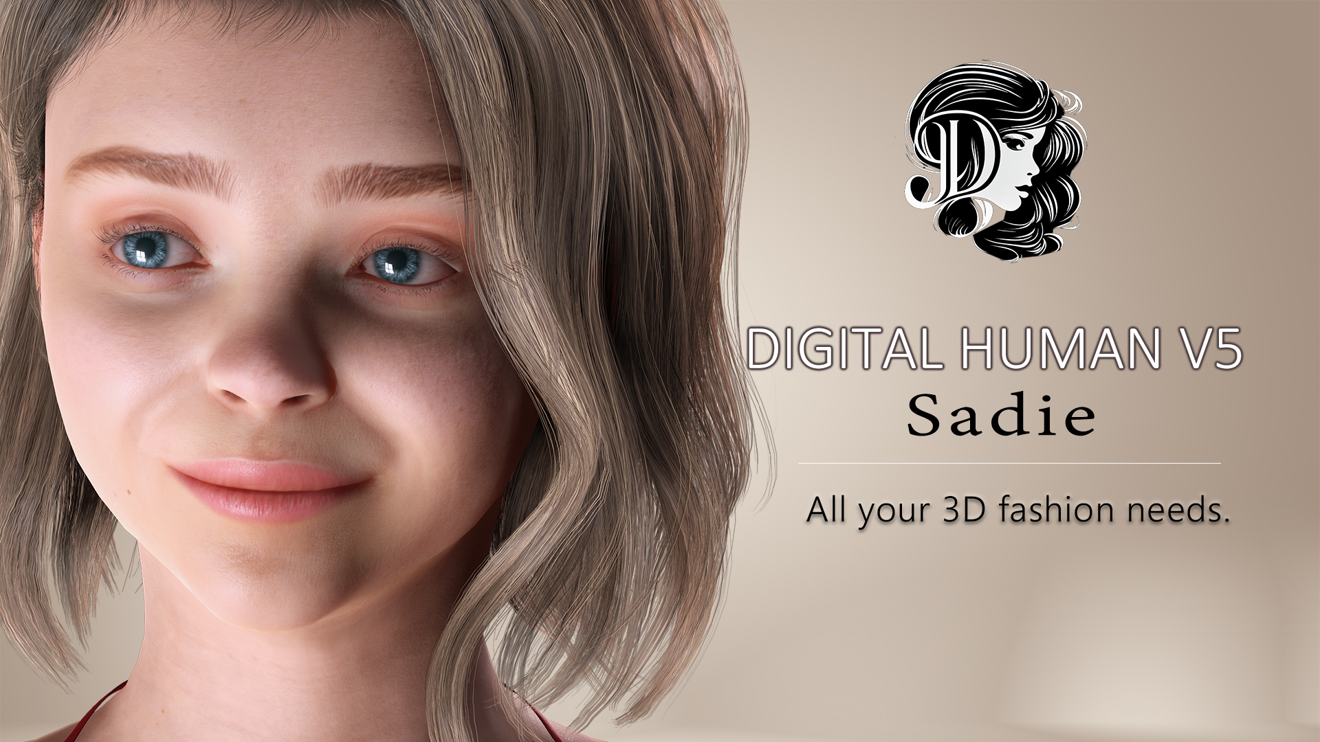 Sadie_Digital Human V5 - Character Creator/Actor - Reallusion Content Store