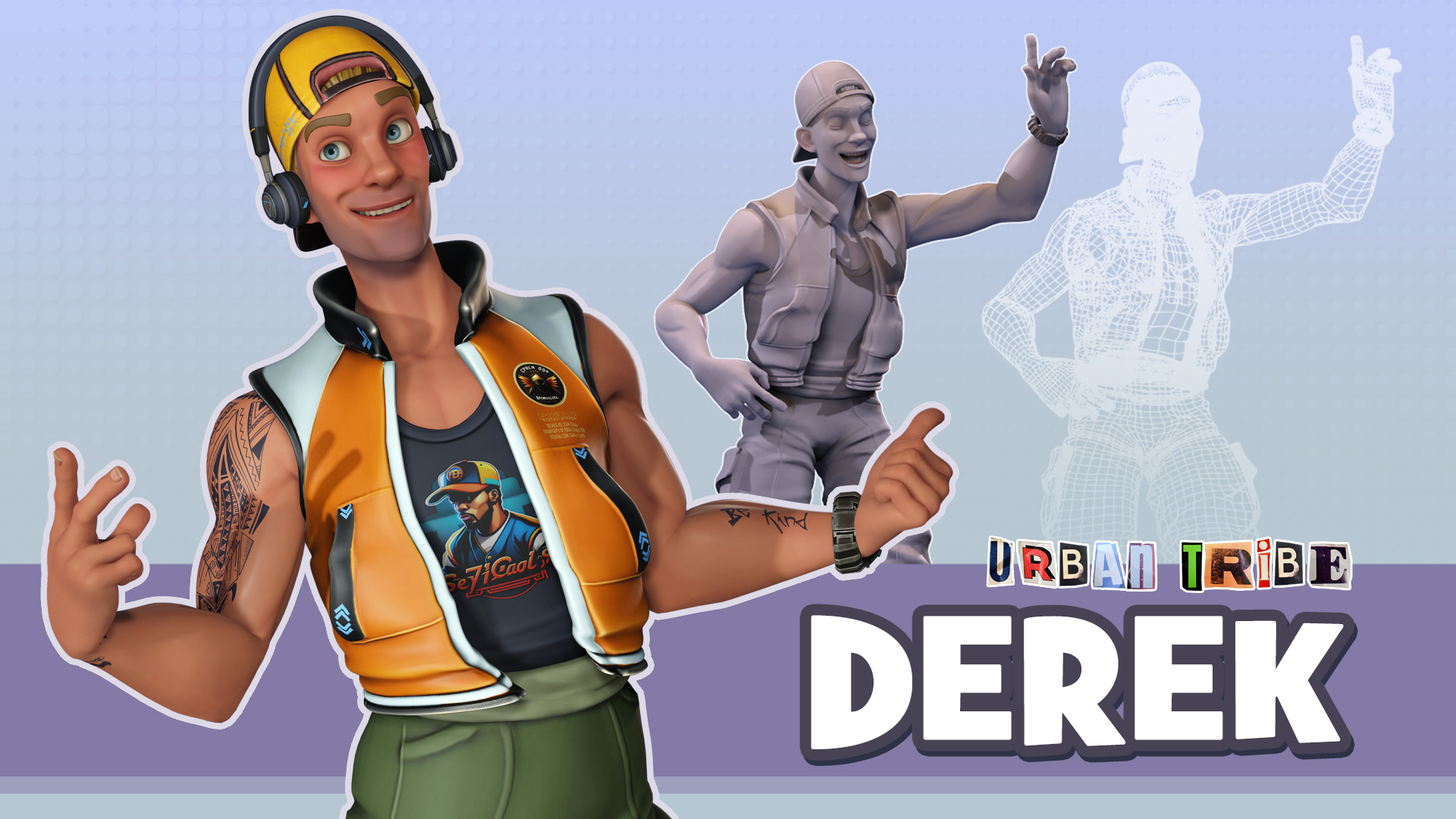 Urban Tribe - Derek - Character Creator/Actor - Reallusion Content Store
