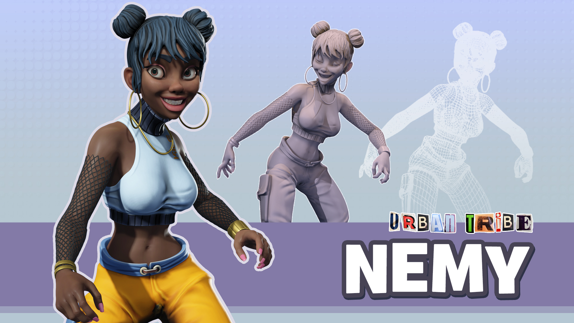 Urban Tribe - Nemy - Character Creator/Actor - Reallusion Content Store
