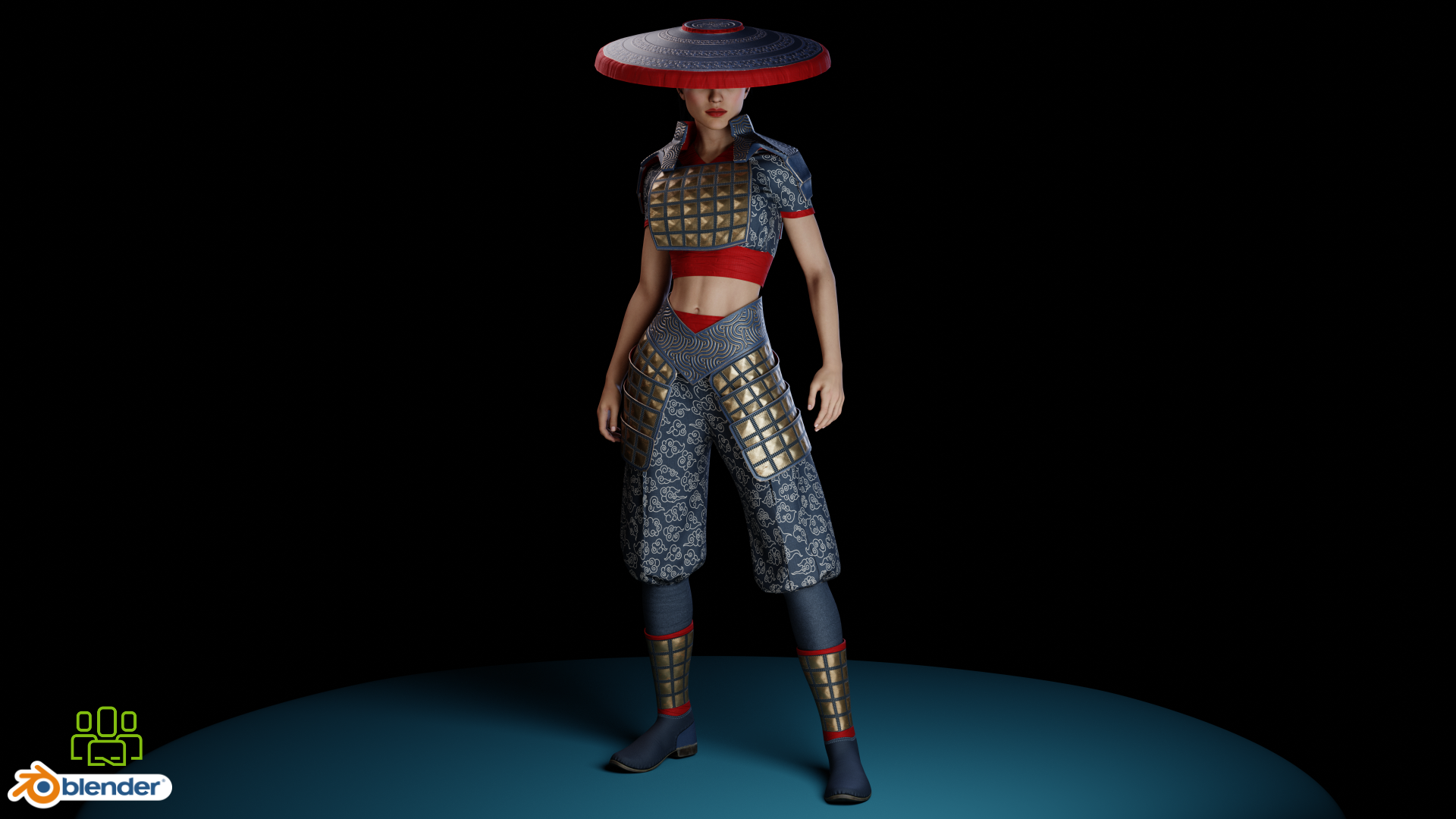 Samurai Female - Character Creator/Actor - Reallusion Content Store