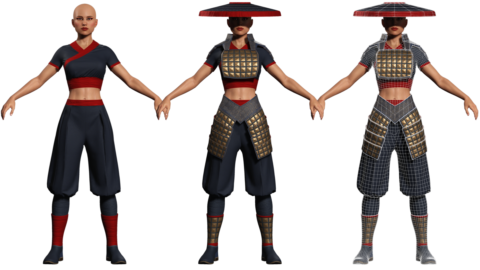 Samurai Female - Character Creator/Actor - Reallusion Content Store