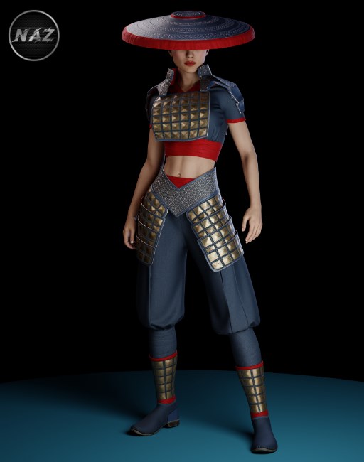 Samurai Bundle - Character Creator/Combo (Multiple-PID) - Reallusion ...