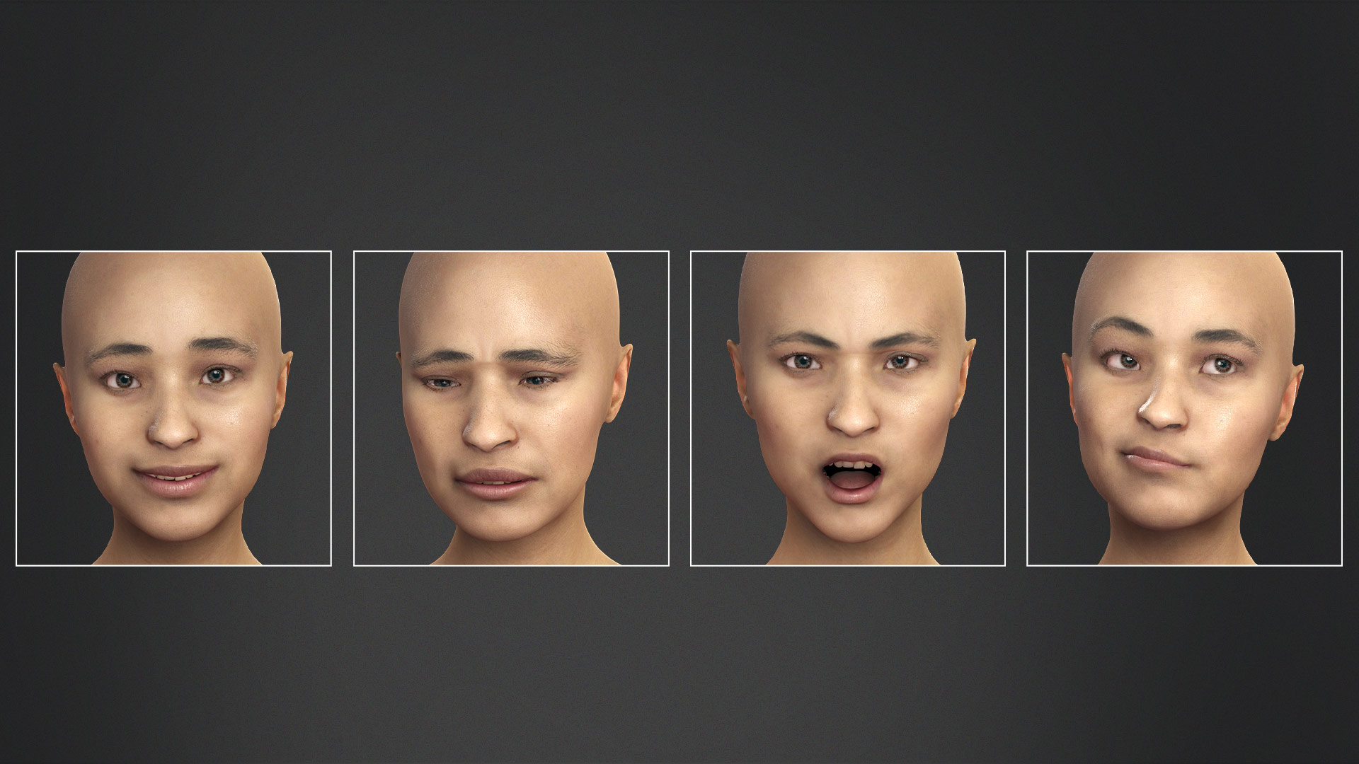 Virtual Human Heads - Fatima - Character Creator/Morph - Reallusion ...
