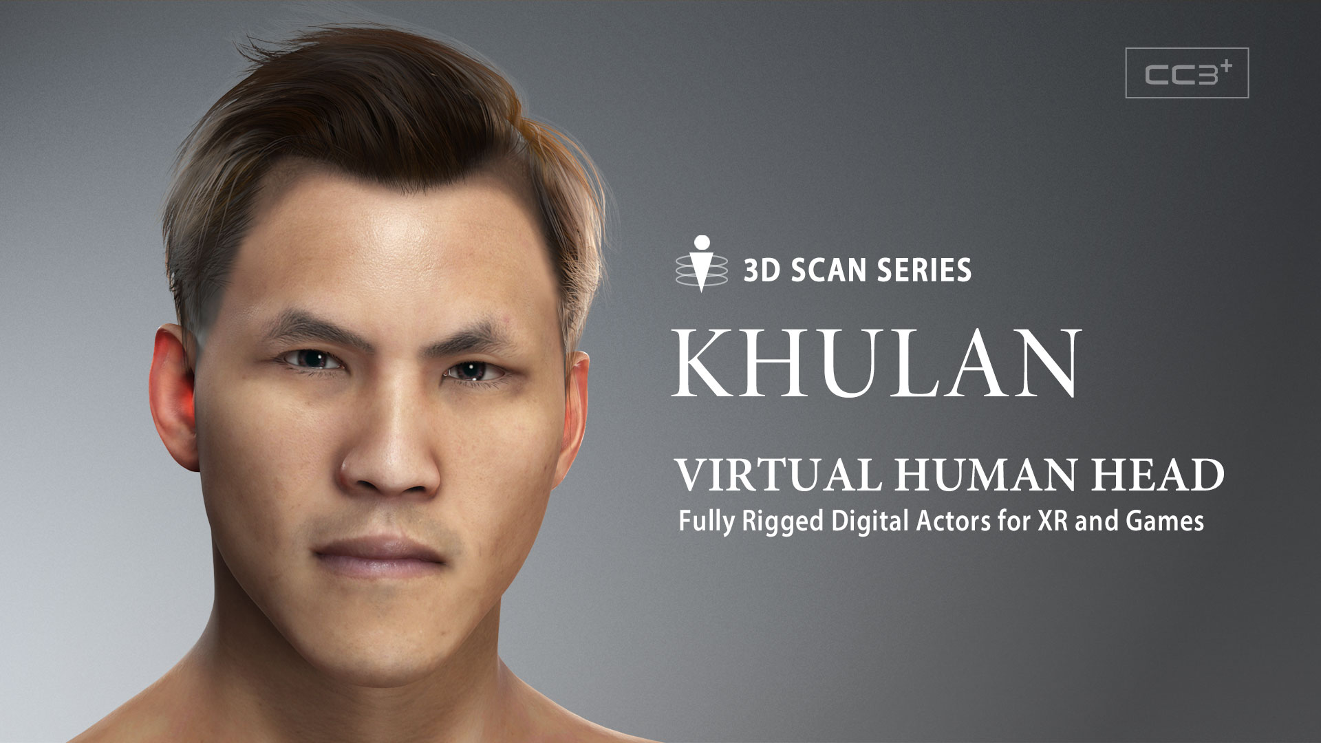 Virtual Human Heads - Khulan - Character Creator/Morph - Reallusion ...