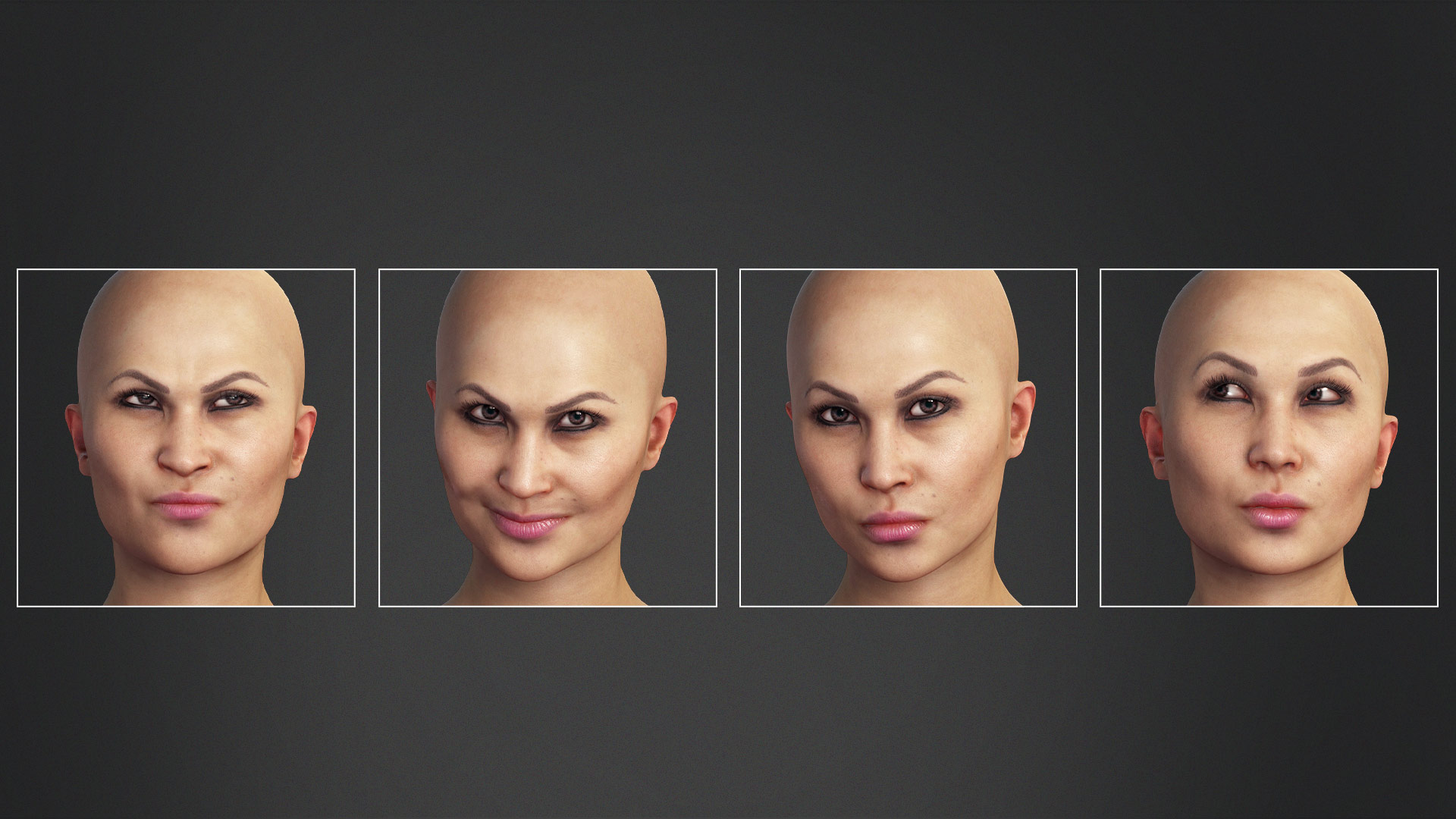 Virtual Human Heads - Moesha - Character Creator/Morph - Reallusion ...