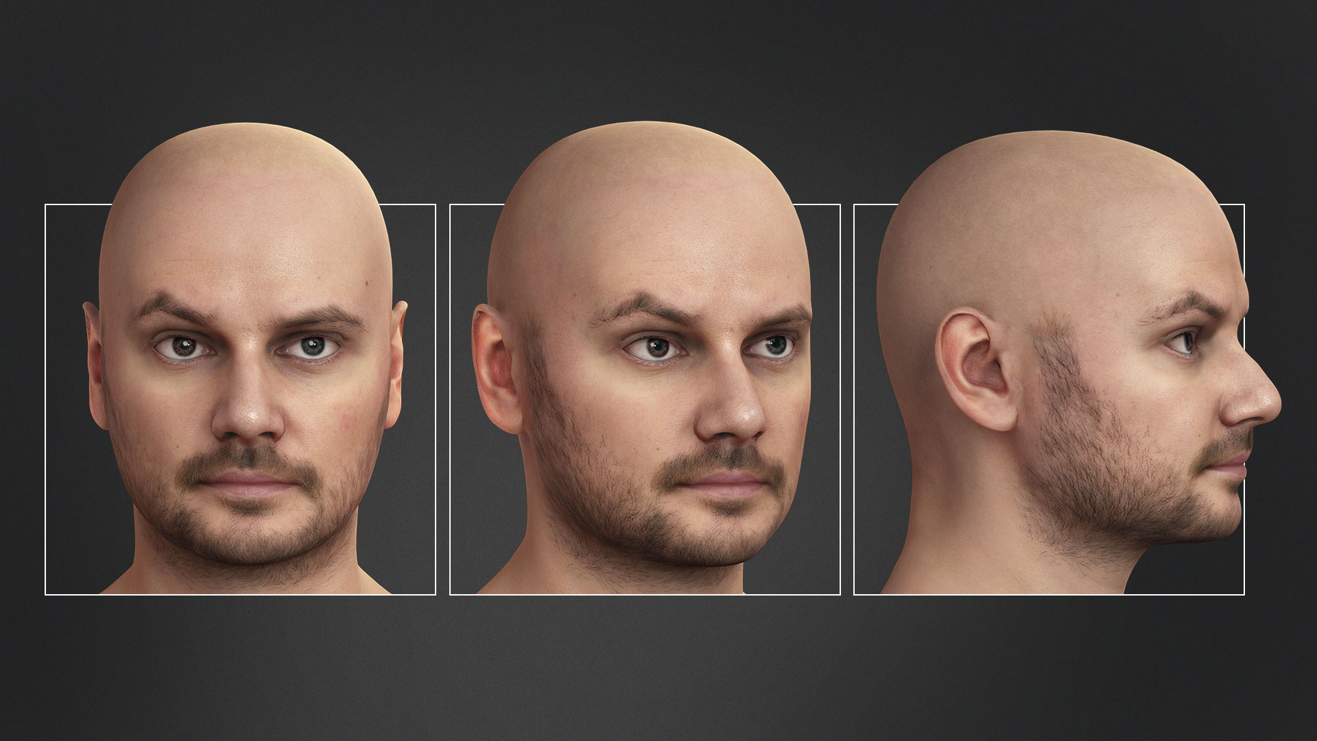 Virtual Human Heads - Ricardo - Character Creator/Morph - Reallusion ...