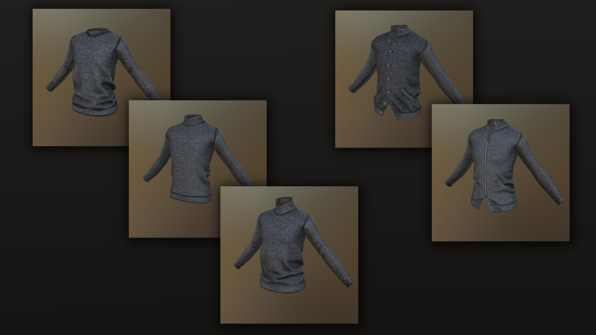 CC Knitwear Vol. 1 - Character Creator/Outfit - Reallusion Content Store