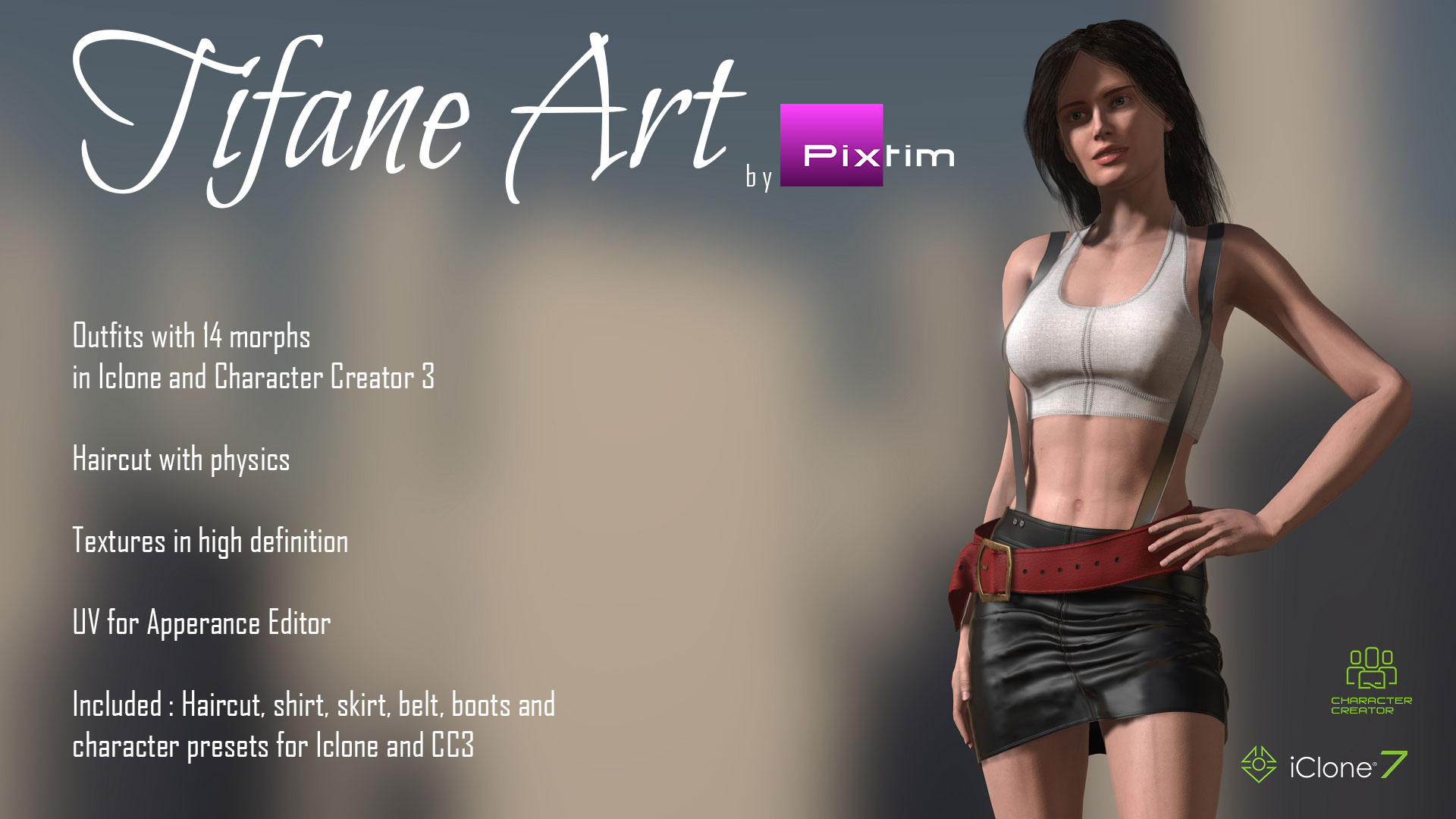 Tifane Art - Character Creator/Actor - Reallusion Content Store