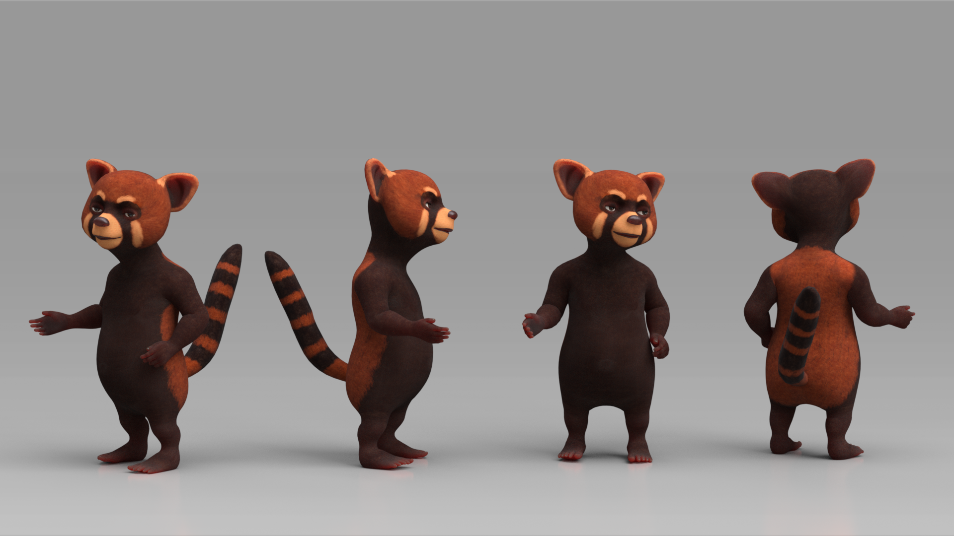 Red Panda - Character Creator/Actor - Reallusion Content Store