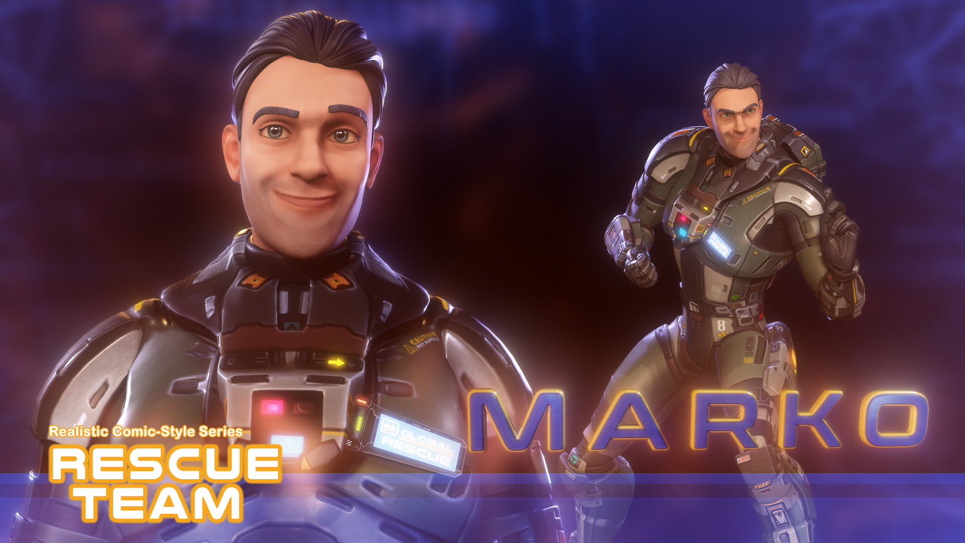 Rescue Team - Marko - Character Creator/Actor - Reallusion Content Store