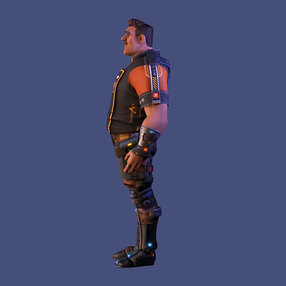 Rescue Team - Liam - Character Creator/Actor - Reallusion Content Store