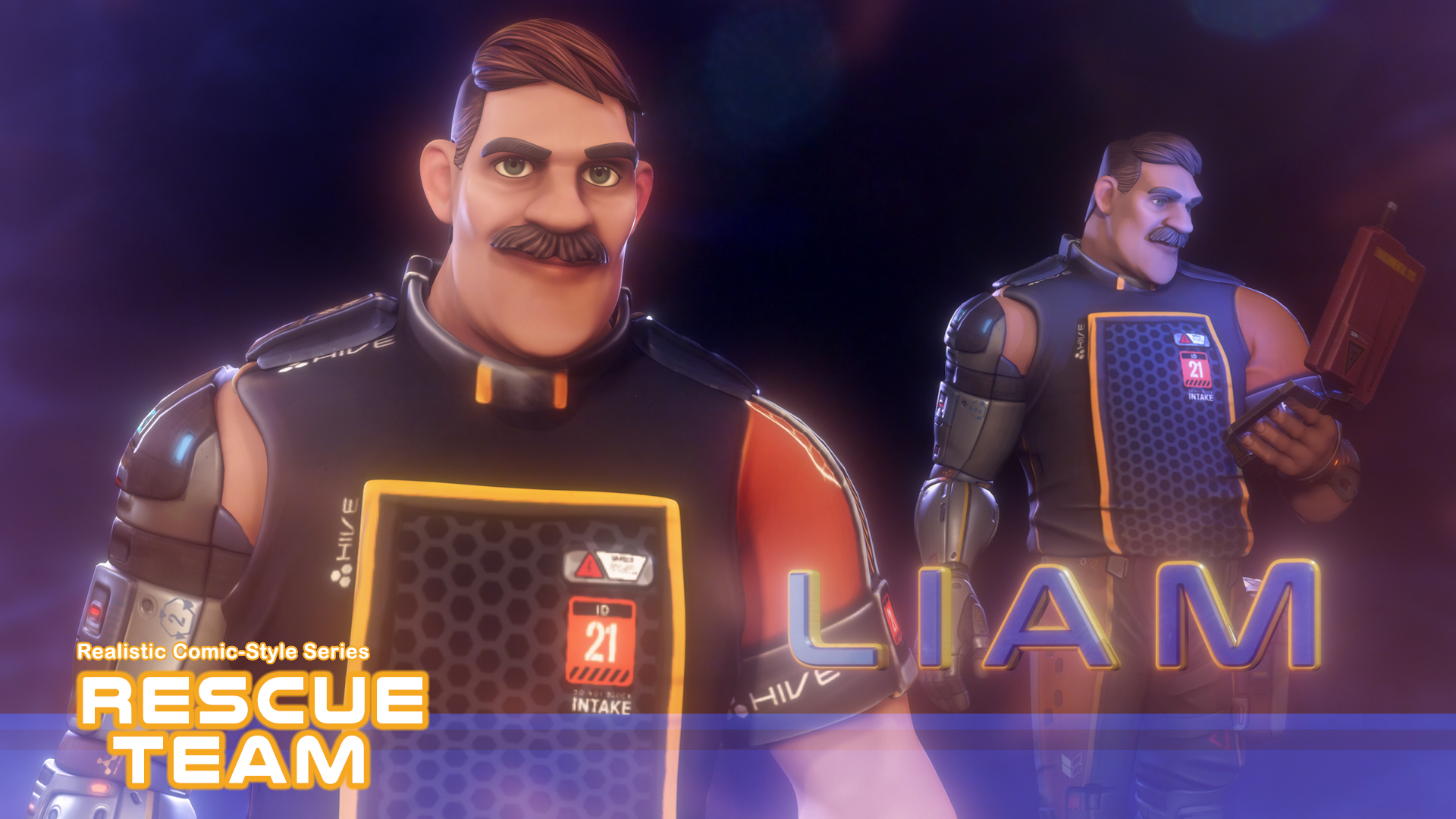 Rescue Team - Liam - Character Creator/Actor - Reallusion Content Store