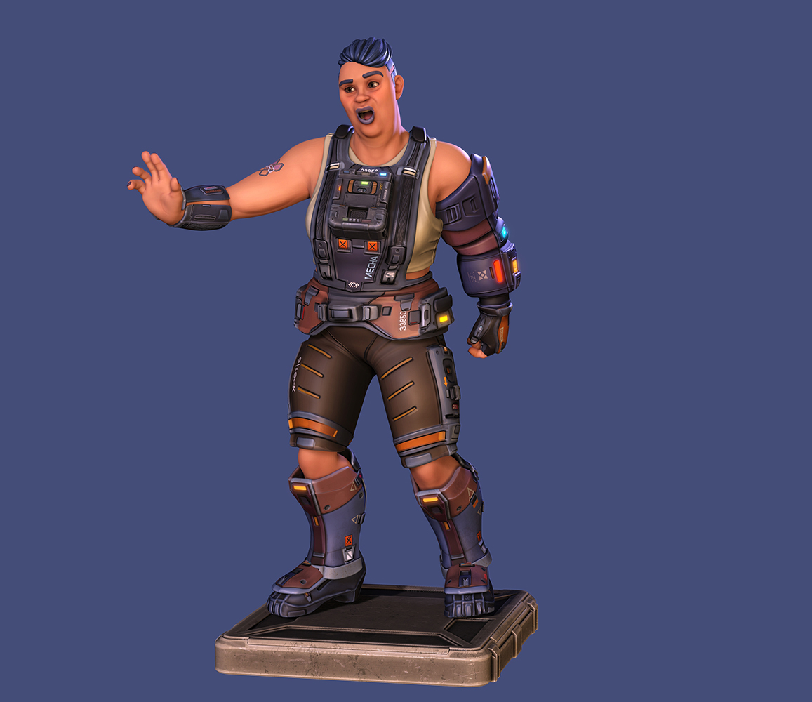 Rescue Team - Pam - Character Creator/Actor - Reallusion Content Store