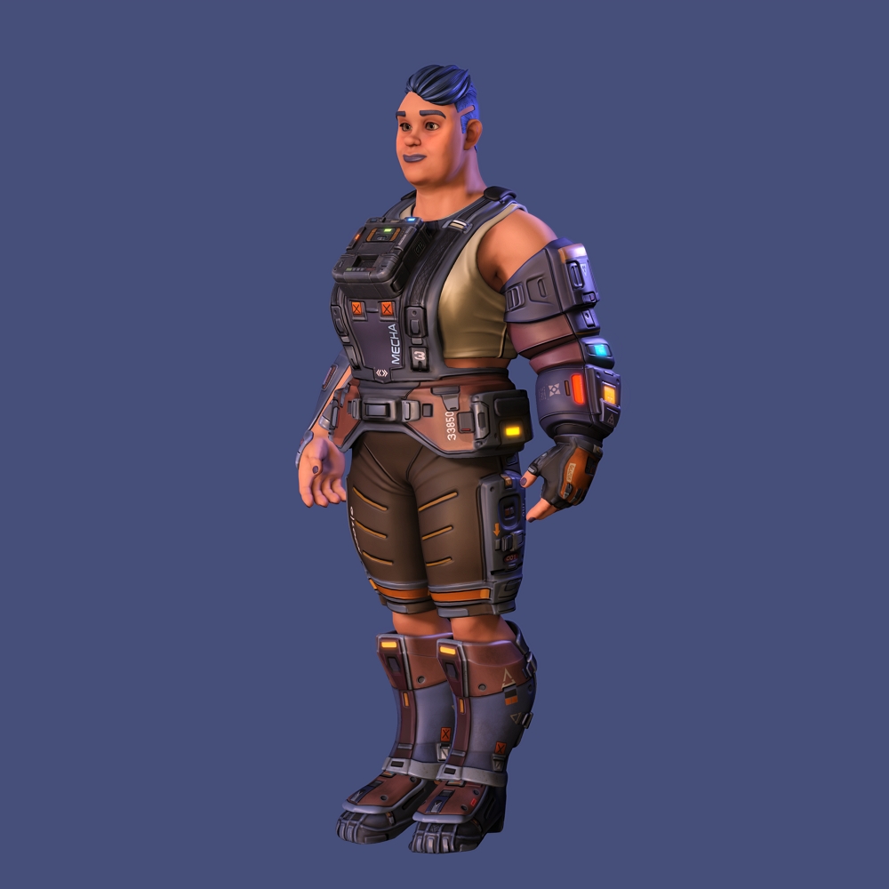 Rescue Team - Pam - Character Creator/Actor - Reallusion Content Store