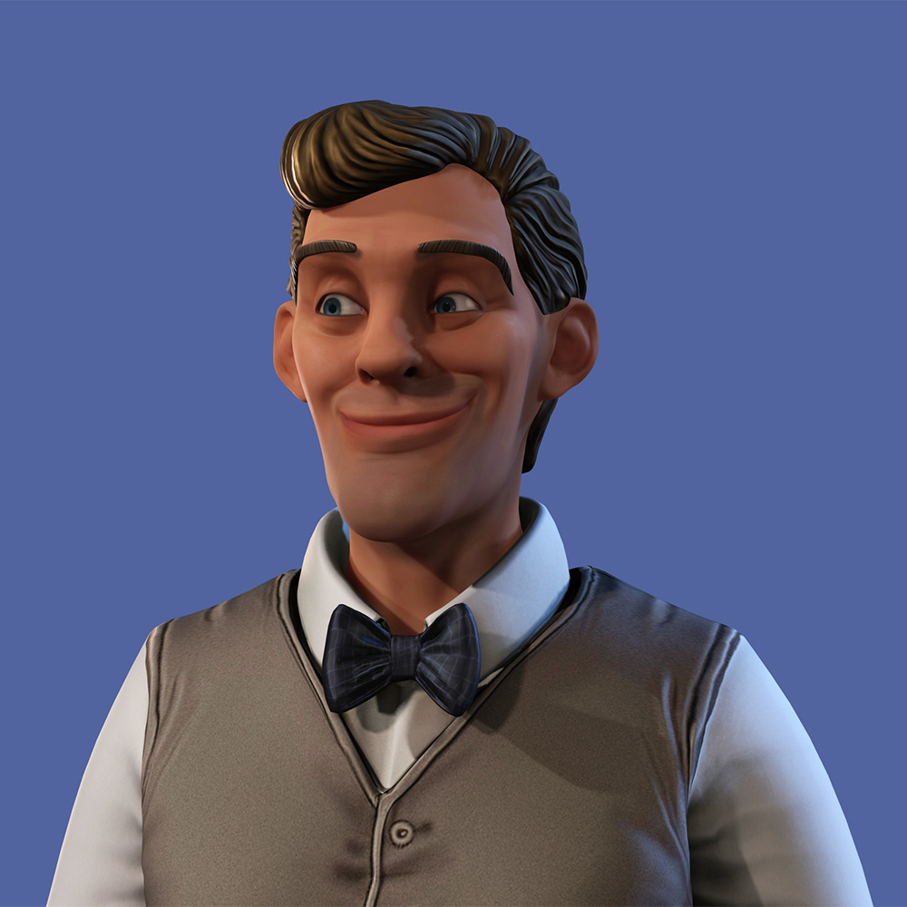 Gentleman - Gary - Character Creator/Actor - Reallusion Content Store