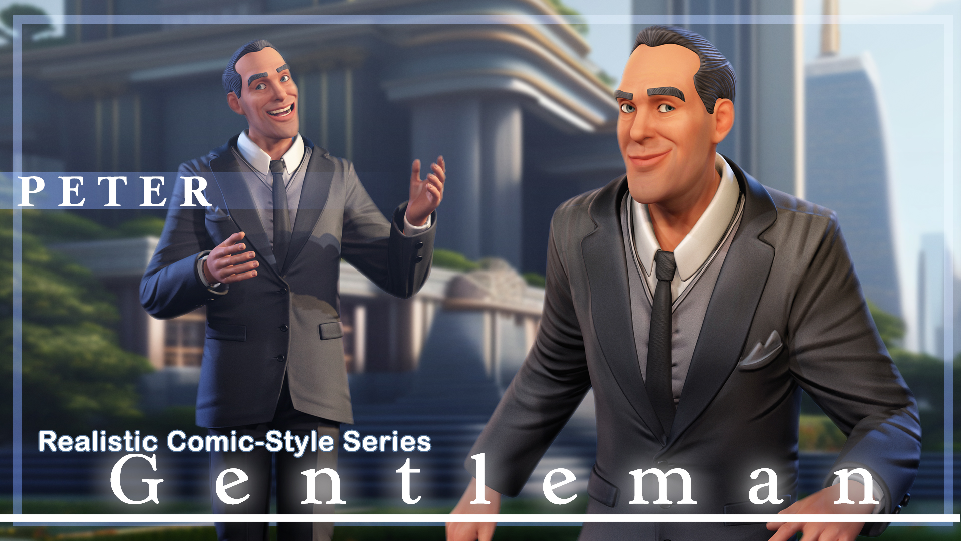 Gentleman - Peter - Character Creator/Actor - Reallusion Content Store