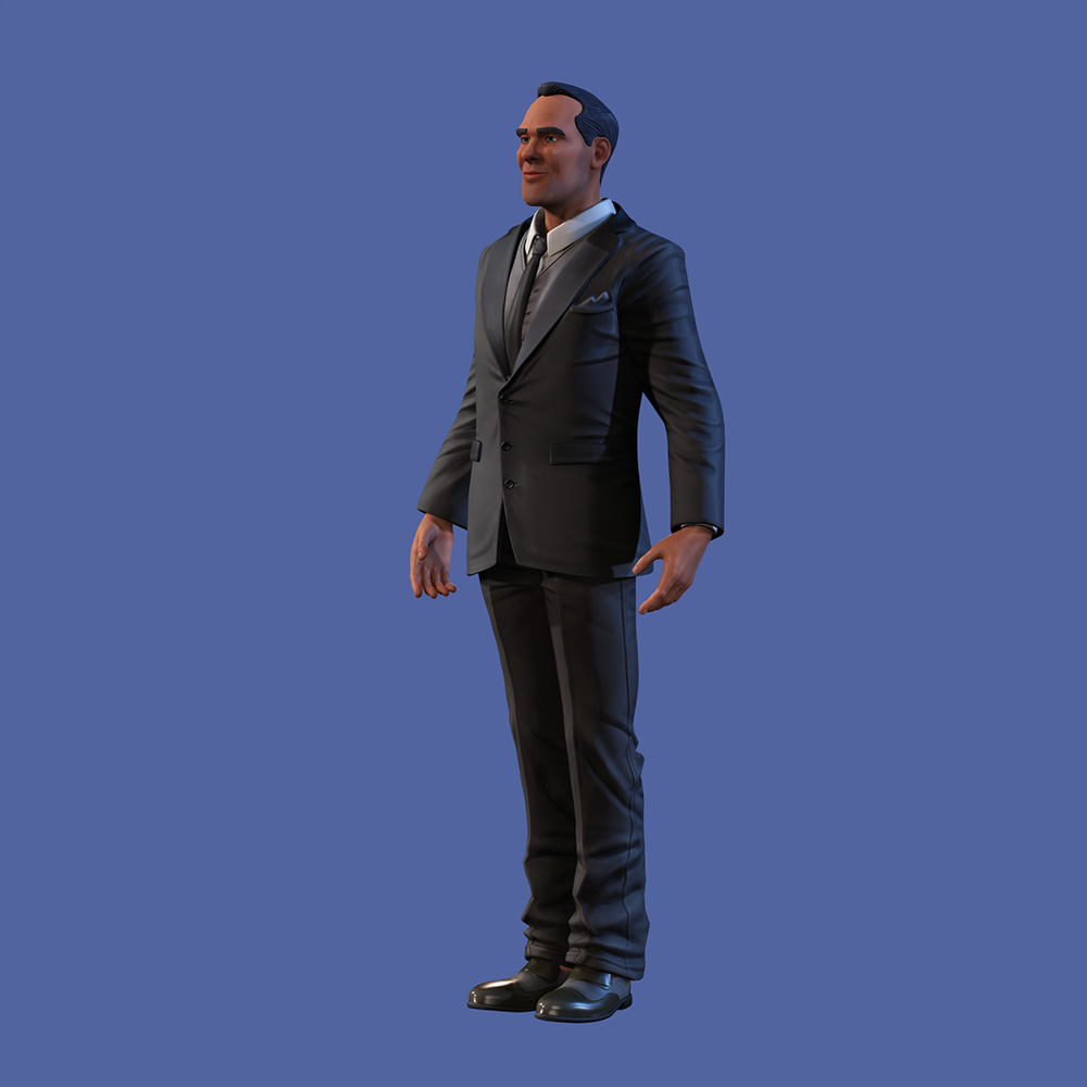 Gentleman - Peter - Character Creator/Actor - Reallusion Content Store