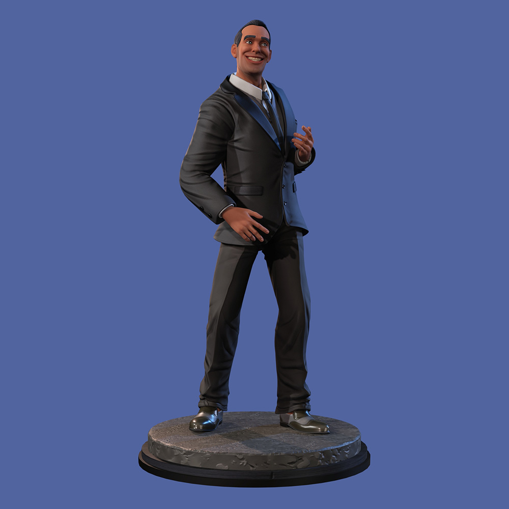 Gentleman - Peter - Character Creator/Actor - Reallusion Content Store
