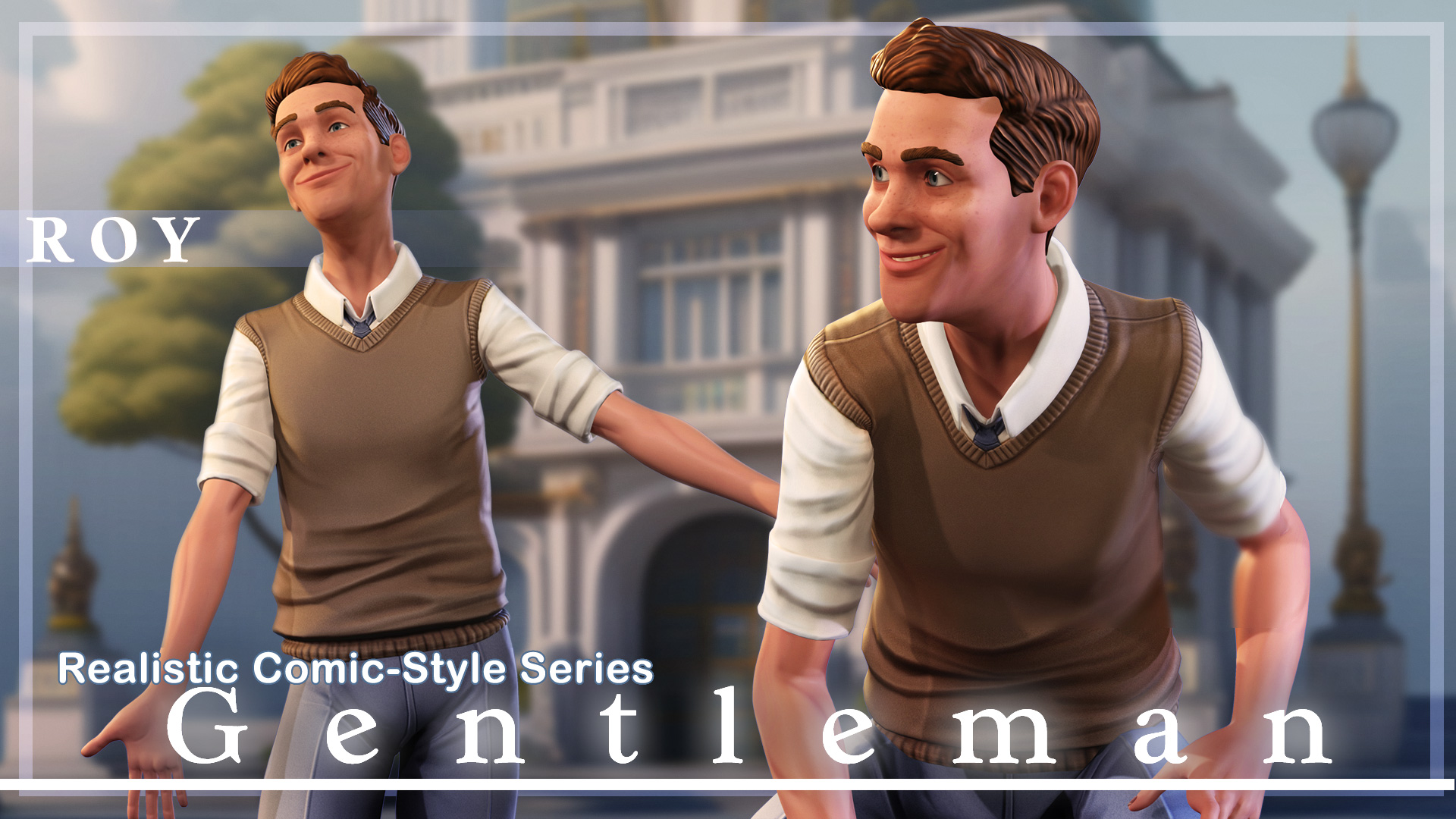 Gentleman - Roy - Character Creator/Actor - Reallusion Content Store
