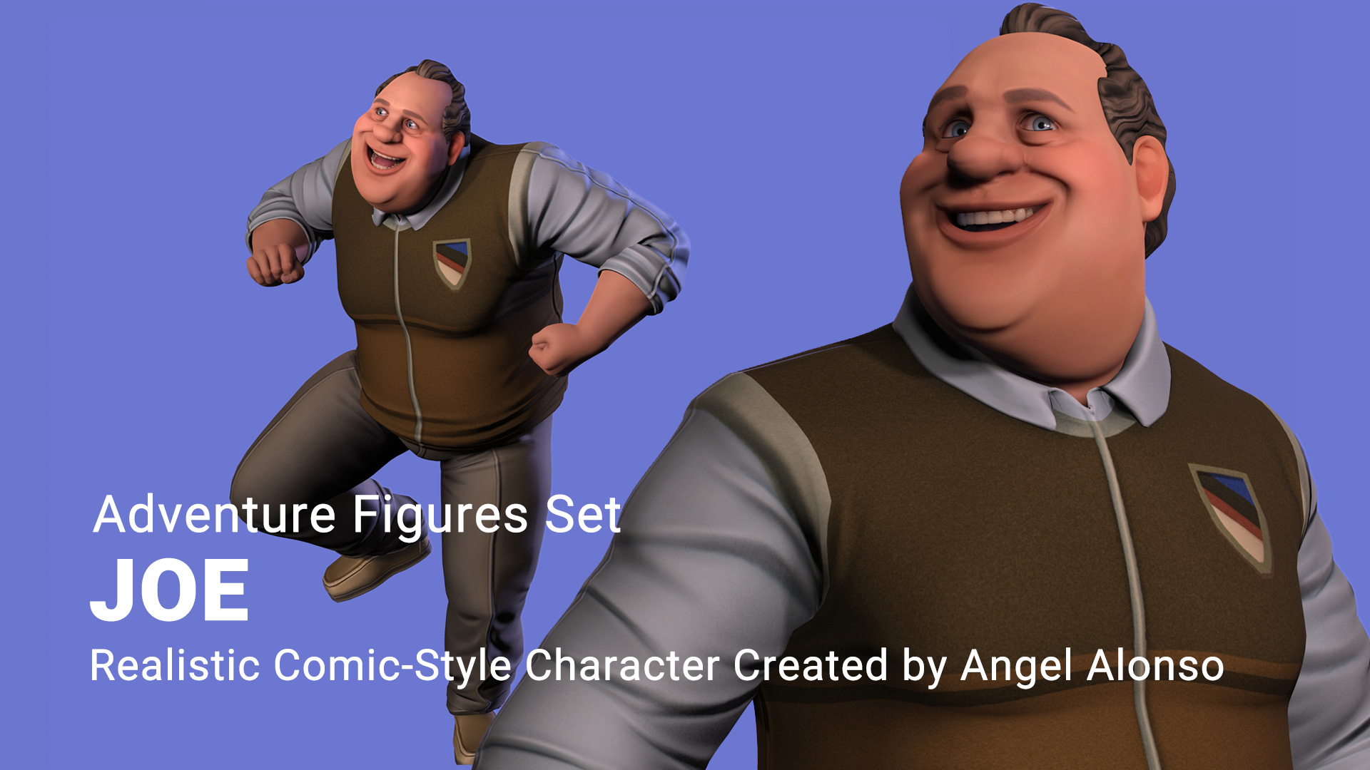 Adventure Figures Set - Joe - Character Creator/Actor - Reallusion ...