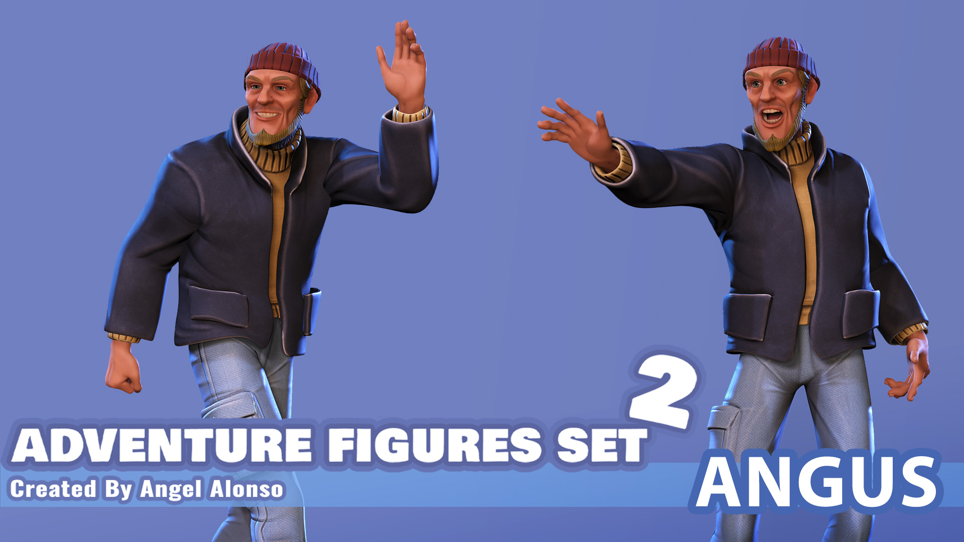 Adventure Figures - Angus - Character Creator/Actor - Reallusion ...