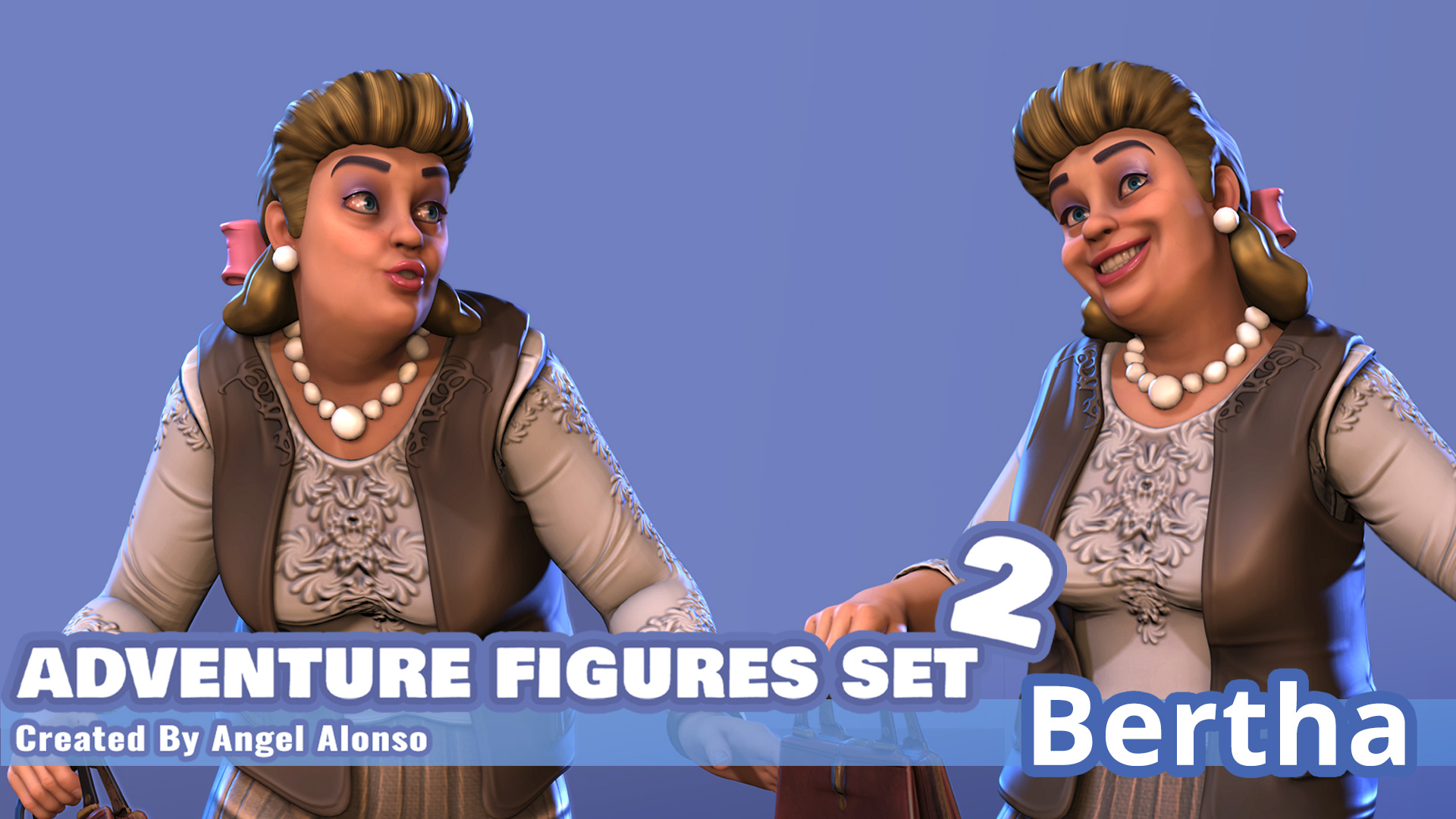 Adventure Figures - Bertha - Character Creator/Actor - Reallusion ...