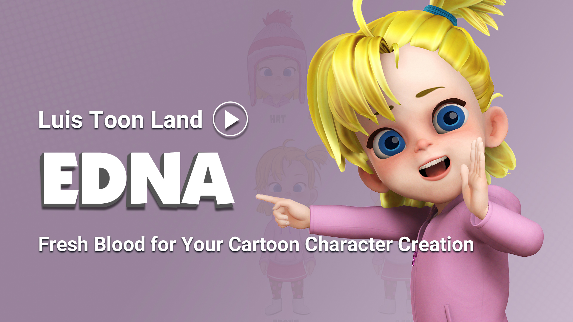 Kids & Teens on Campus - Edna - Character Creator/Actor - Reallusion ...