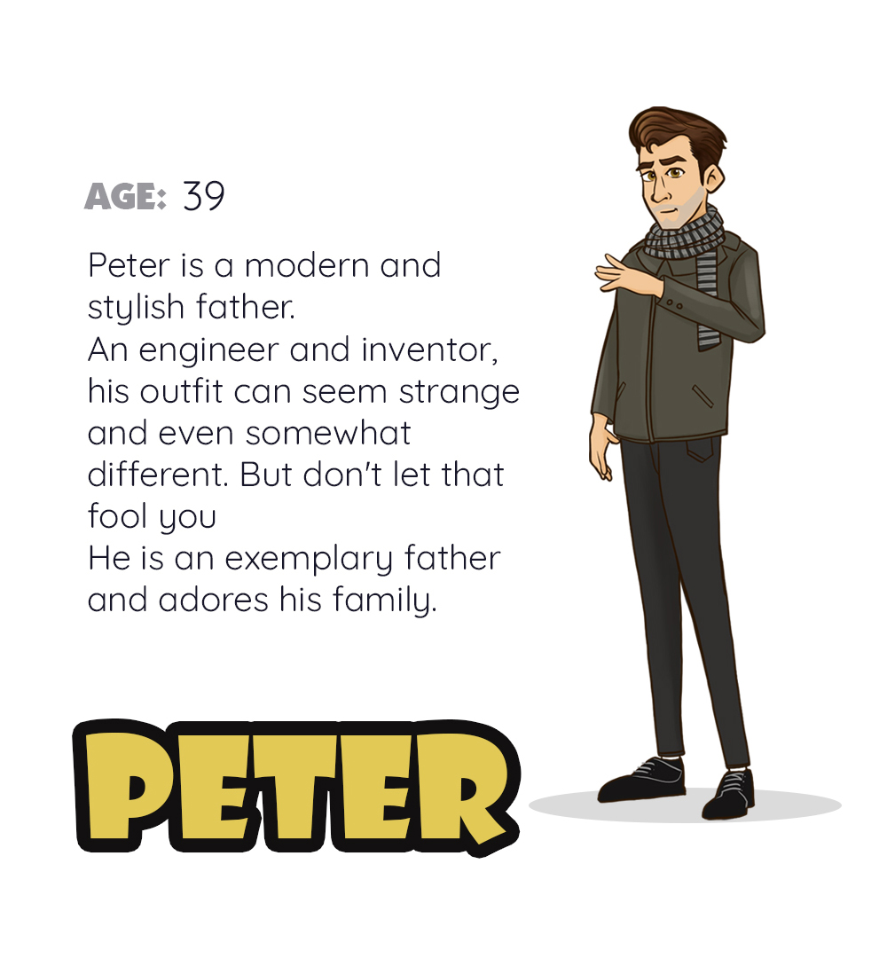 La Familia - Peter - Character Creator/Actor - Reallusion Content Store