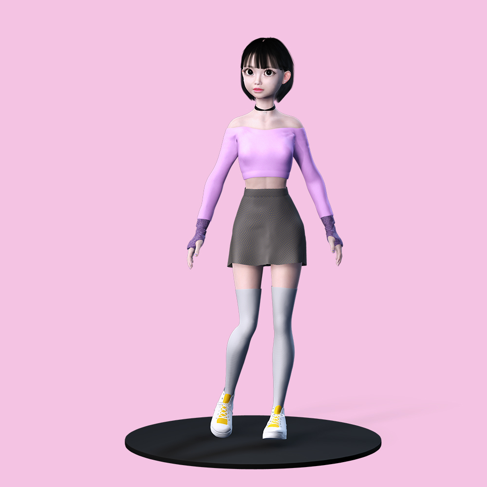 Cutie Five - Kiki - Character Creator/Actor - Reallusion Content Store
