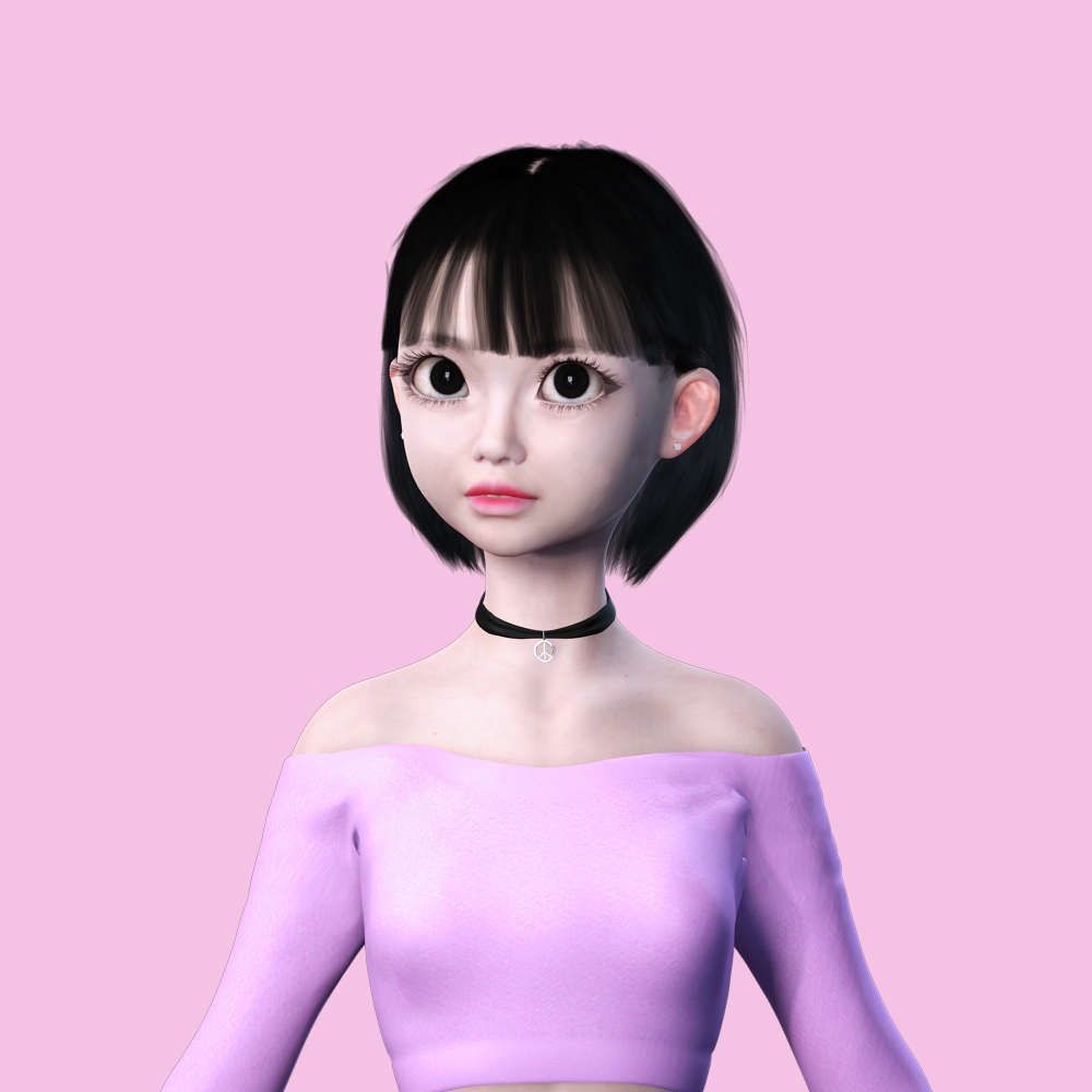 Cutie Five - Kiki - Character Creator/Actor - Reallusion Content Store