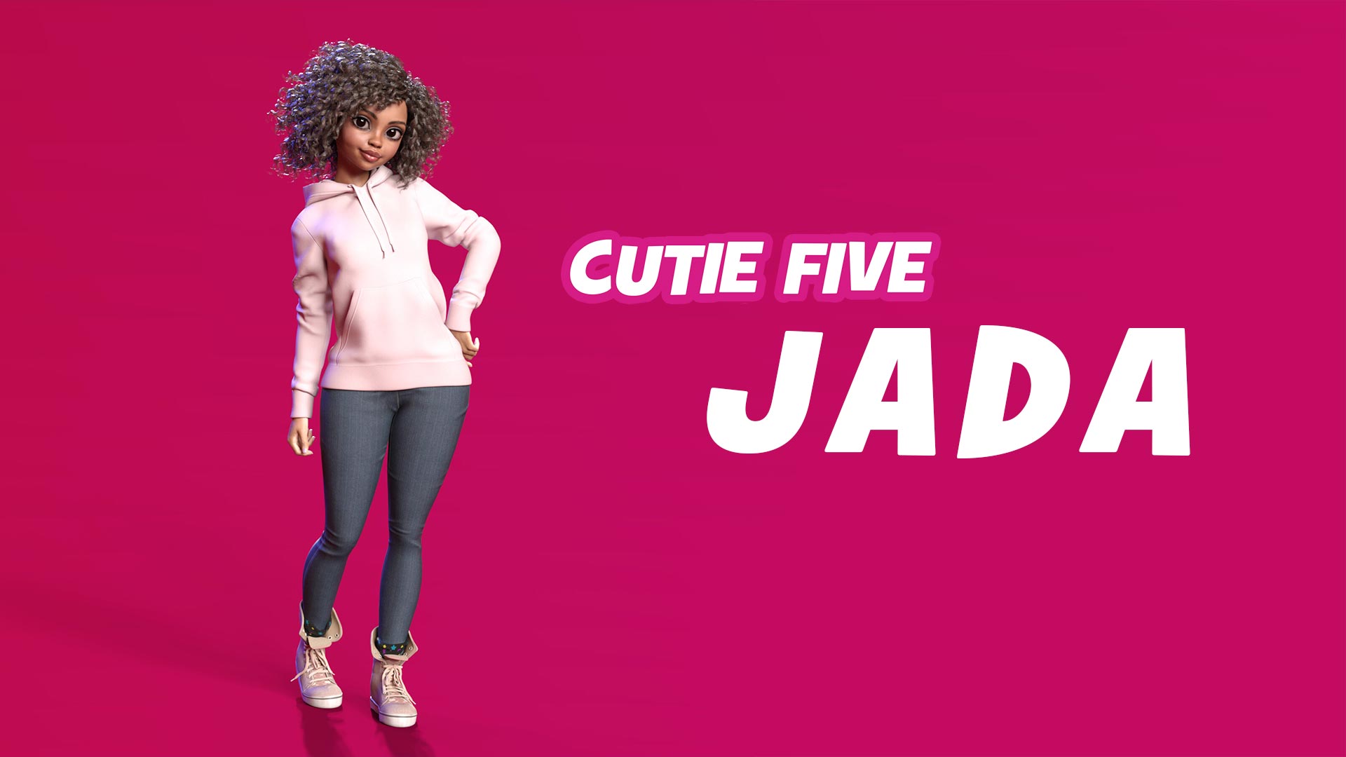 Cutie Five Jada Character Creator Actor Reallusion Content Store