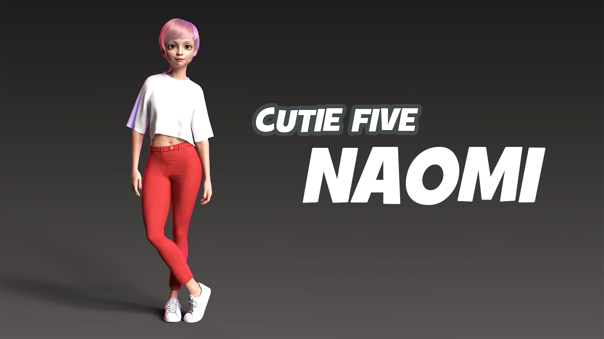 Cutie Five - Naomi - Character Creator/Actor - Reallusion Content Store