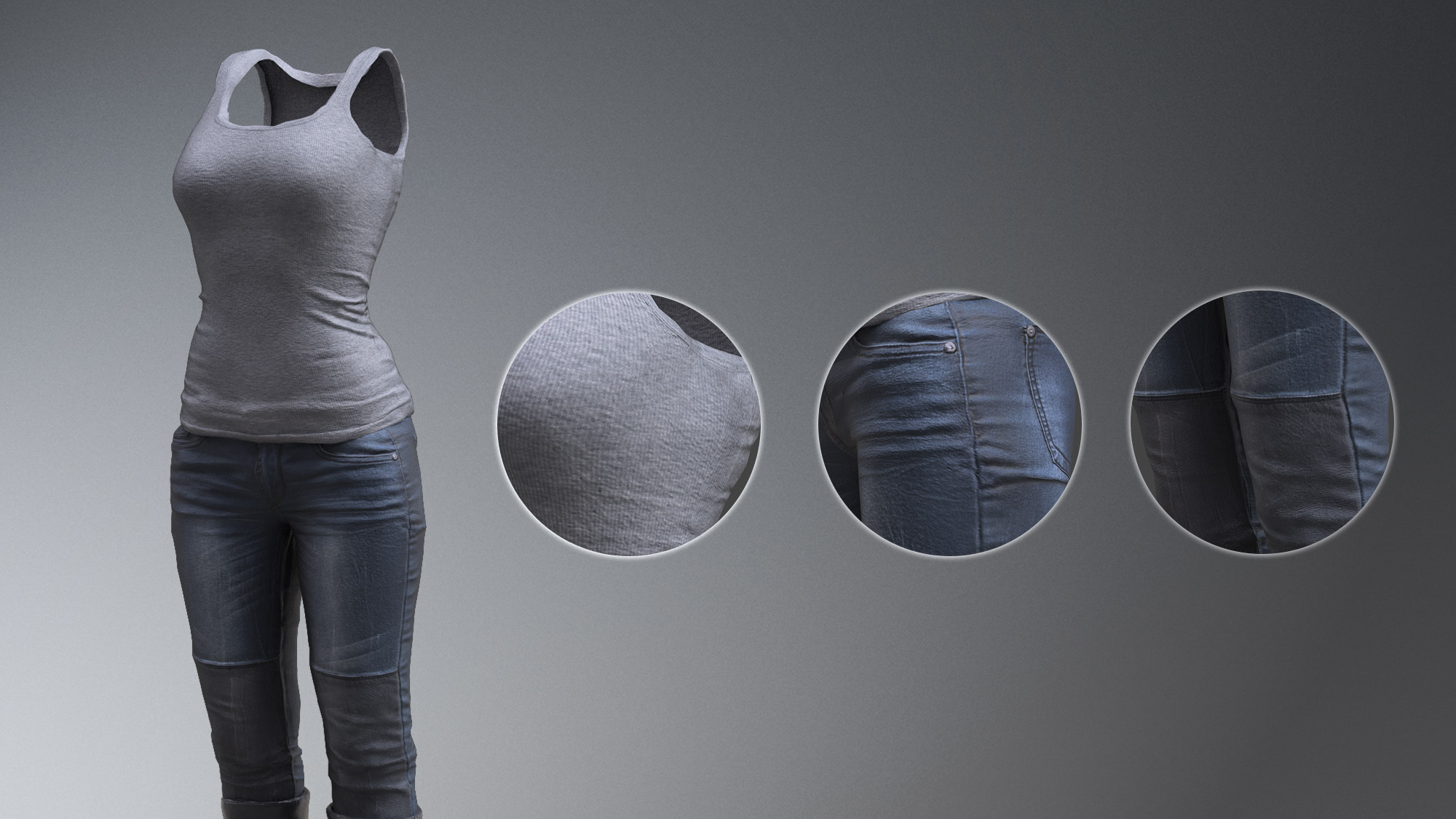 Virtual Human Outfits - Women’s Daily Wears S01 - Character Creator ...