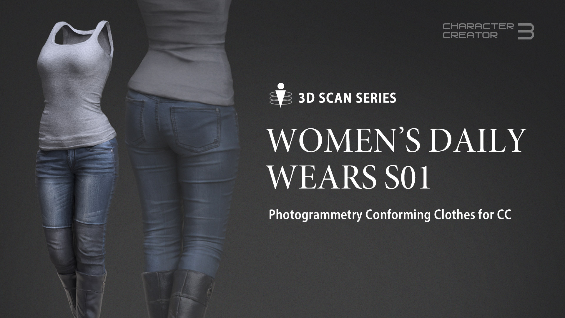 Virtual Human Outfits - Women’s Daily Wears S01 - Character Creator ...