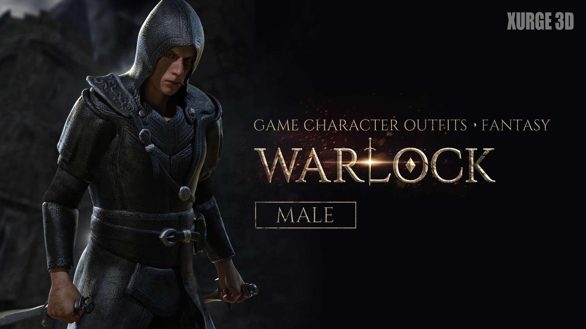 Warlock - Male - Character Creator/Outfit - Reallusion Content Store