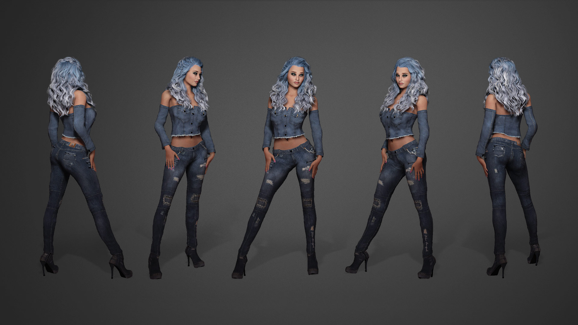Blue Angel - Character Creator/Outfit - Reallusion Content Store