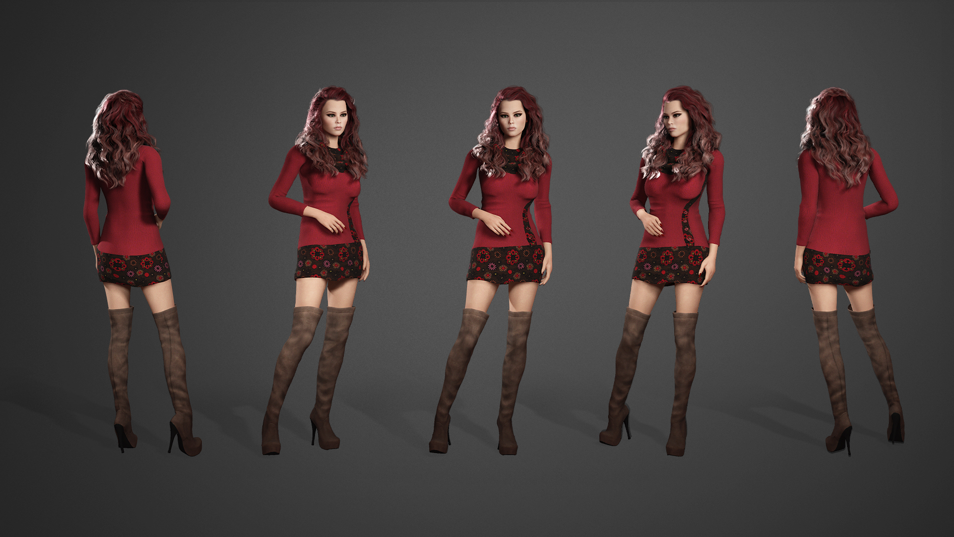 Tunic Dress - Character Creator/Outfit - Reallusion Content Store