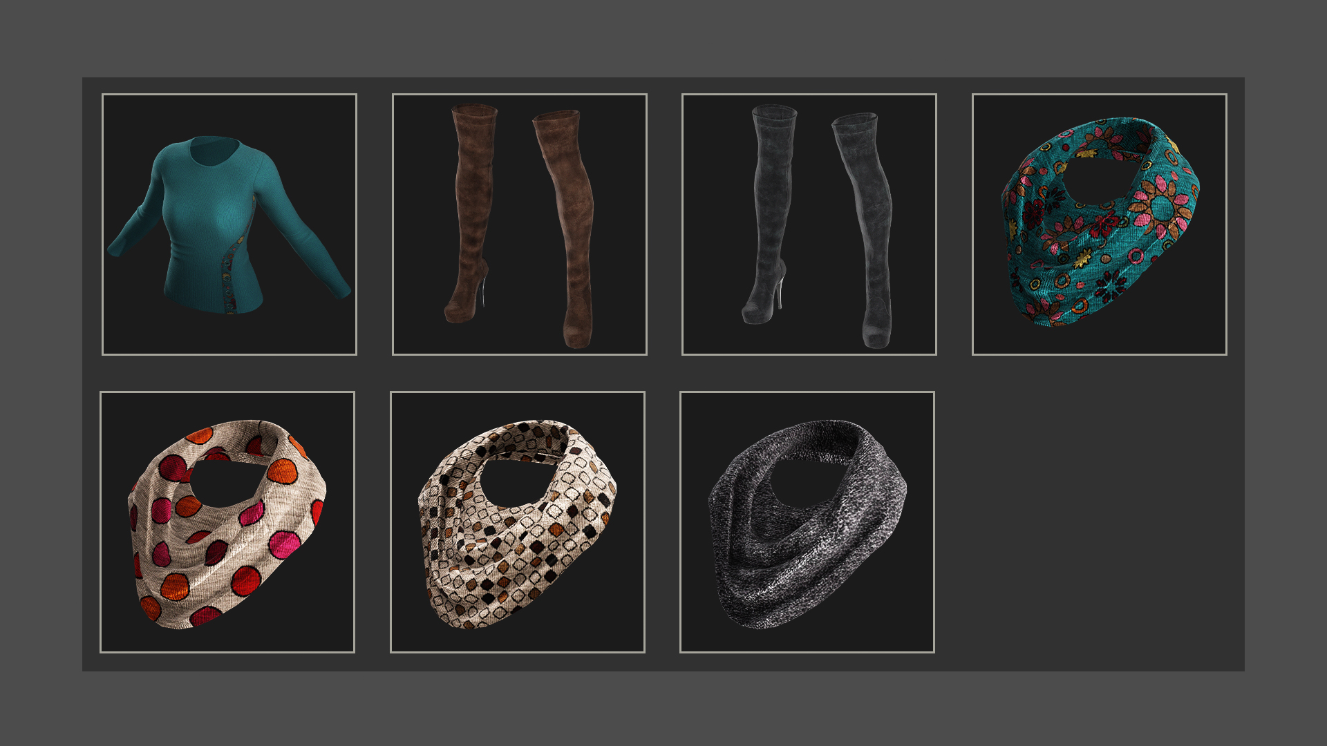 Tunic Dress - Character Creator/Outfit - Reallusion Content Store
