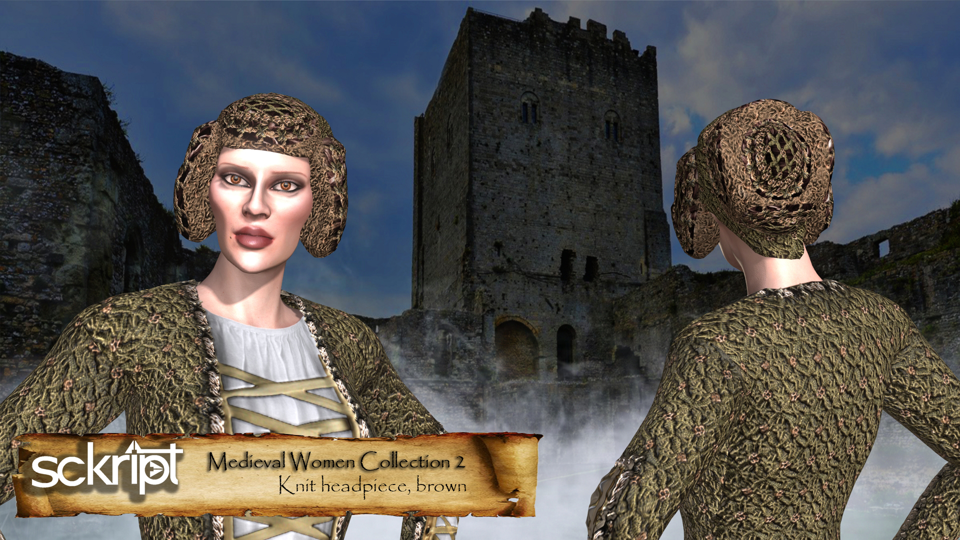 Sckript Medieval Women Collection 2 - Character Creator/Outfit - Reallusion Content Store