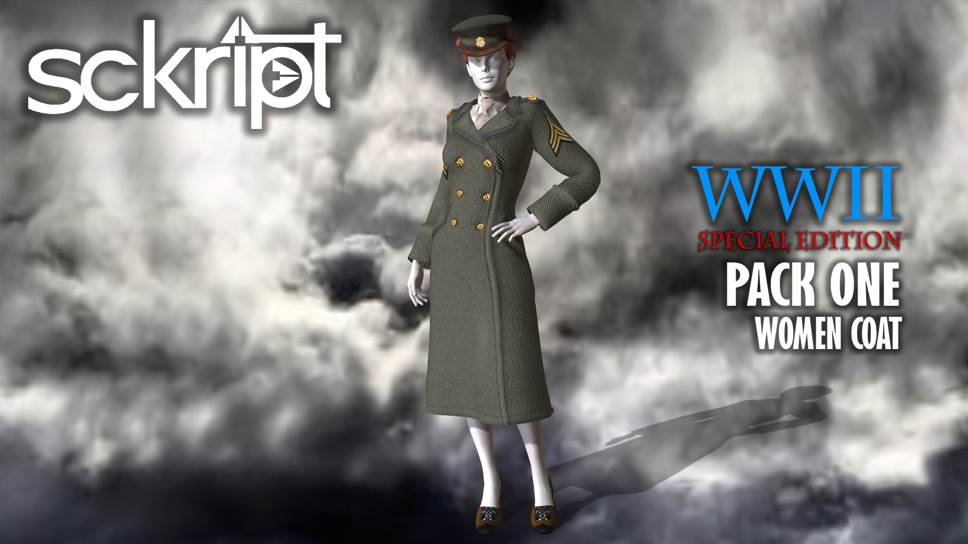 SCKRIPT WW2 Special Edition Women Pack One - Character Creator/Outfit ...