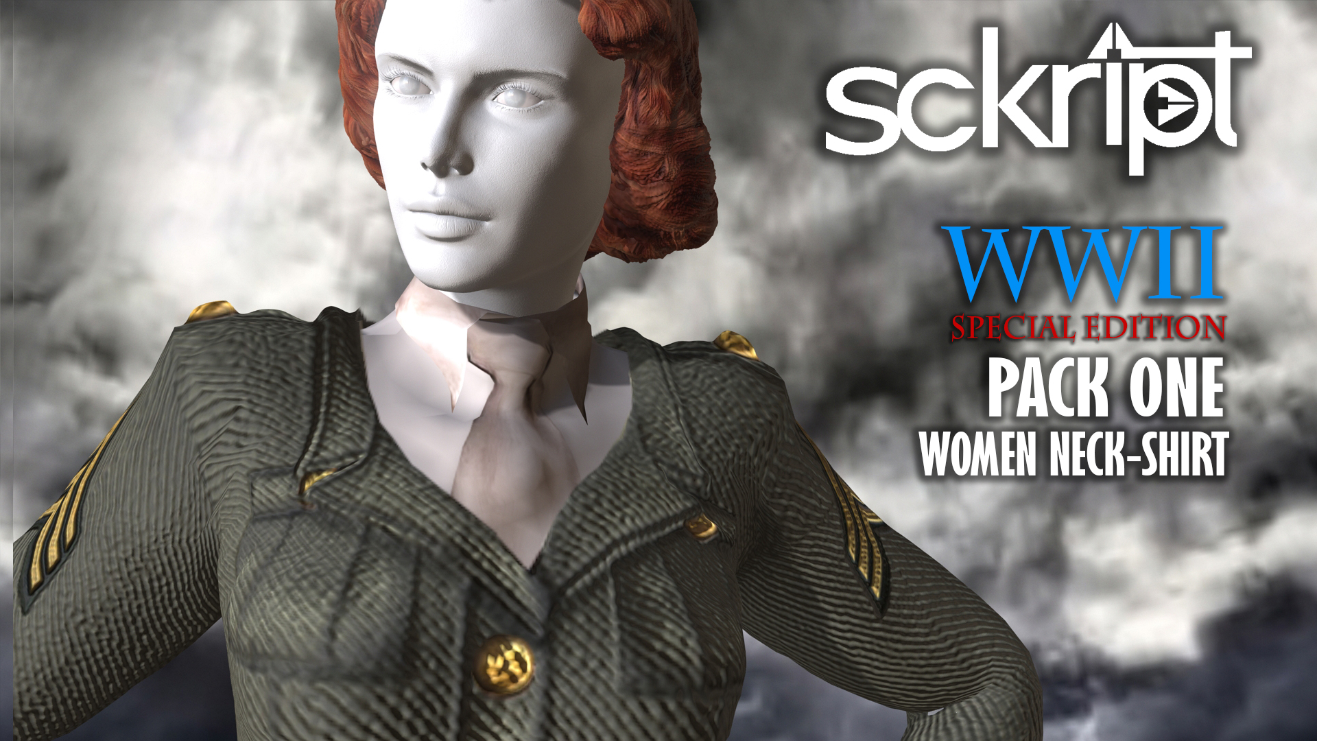 SCKRIPT WW2 Special Edition Women Pack One - Character Creator/Outfit ...