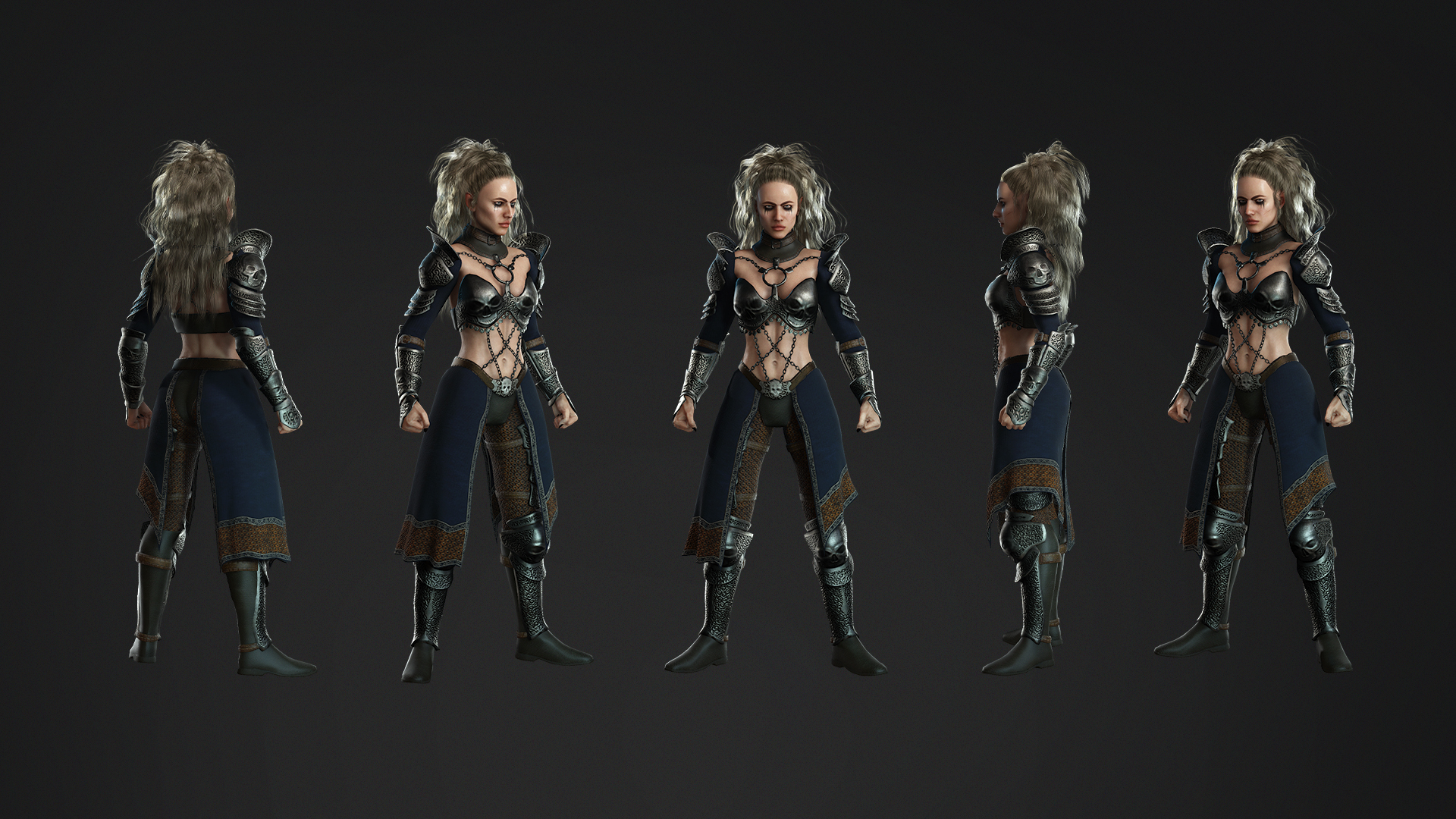 Raider Armor - Female - Character Creator/Outfit - Reallusion Content Store