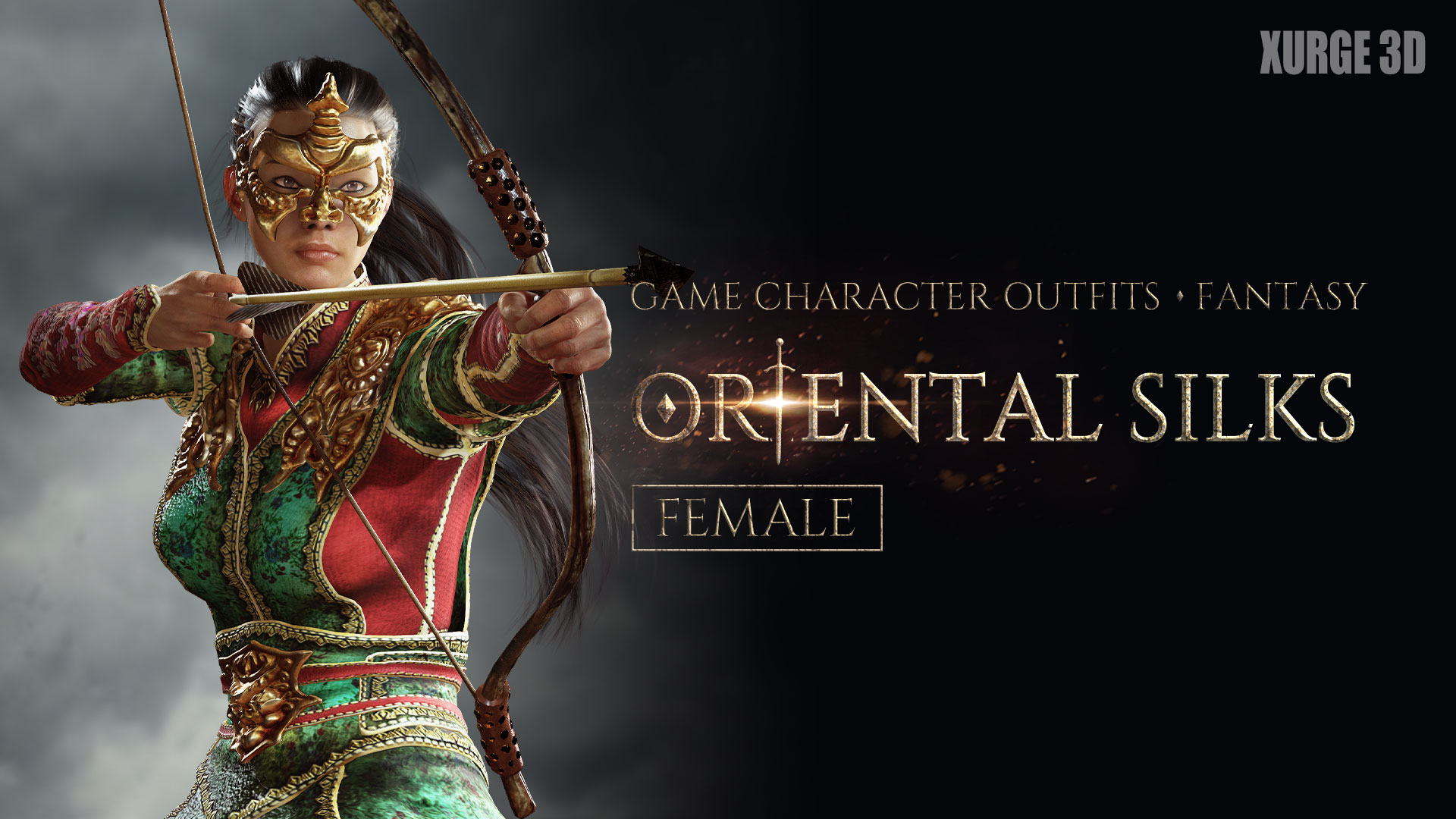 Oriental Silks - Female - Character Creator/Outfit - Reallusion Content ...